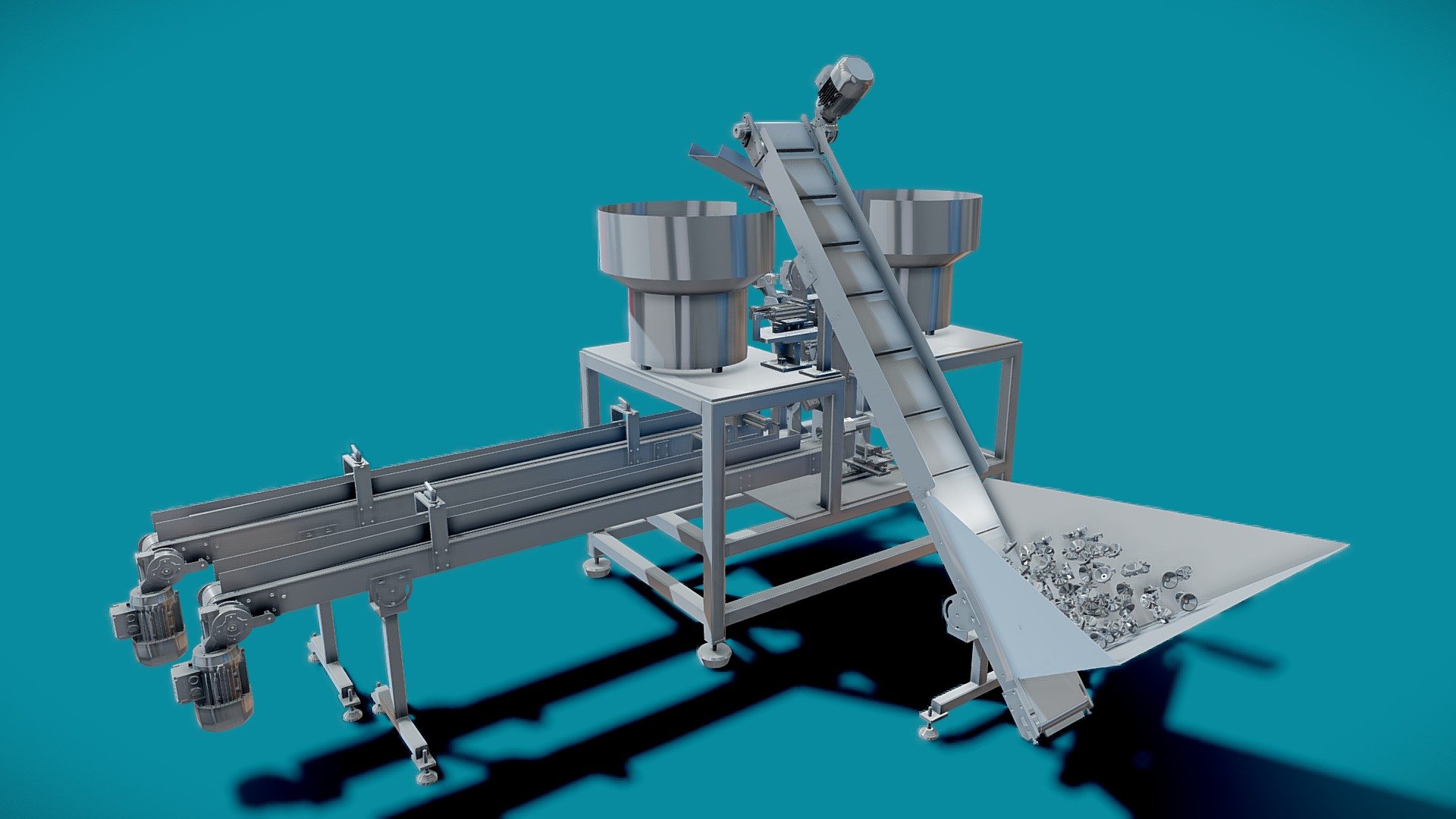 Máquina automatizada de montaje de rodillos - 3D model by dsv86 [3786e41] - Sketchfab