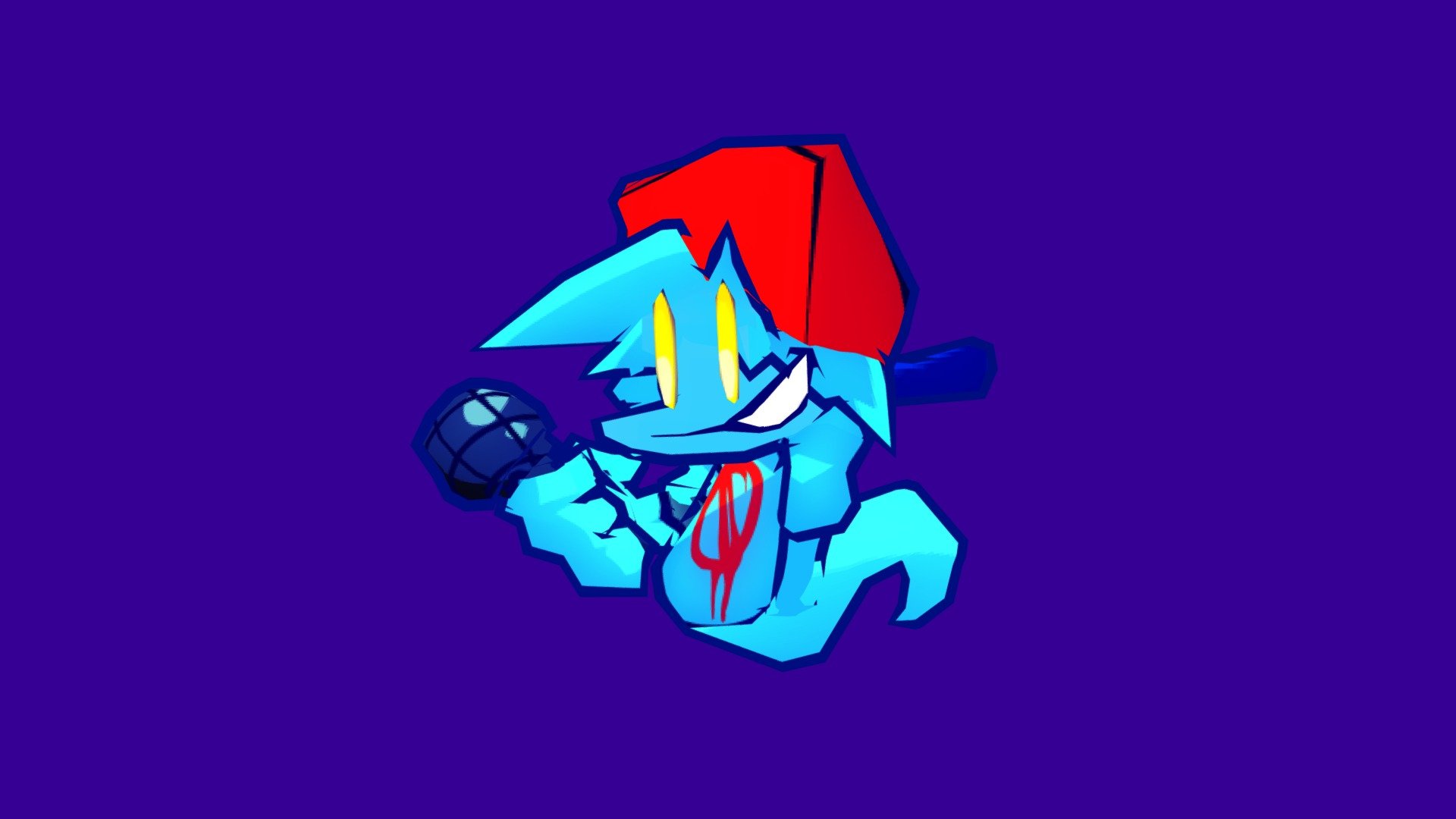 Boyfriend Ghost (MarioMaddnes) - Download Free 3D model by John ...