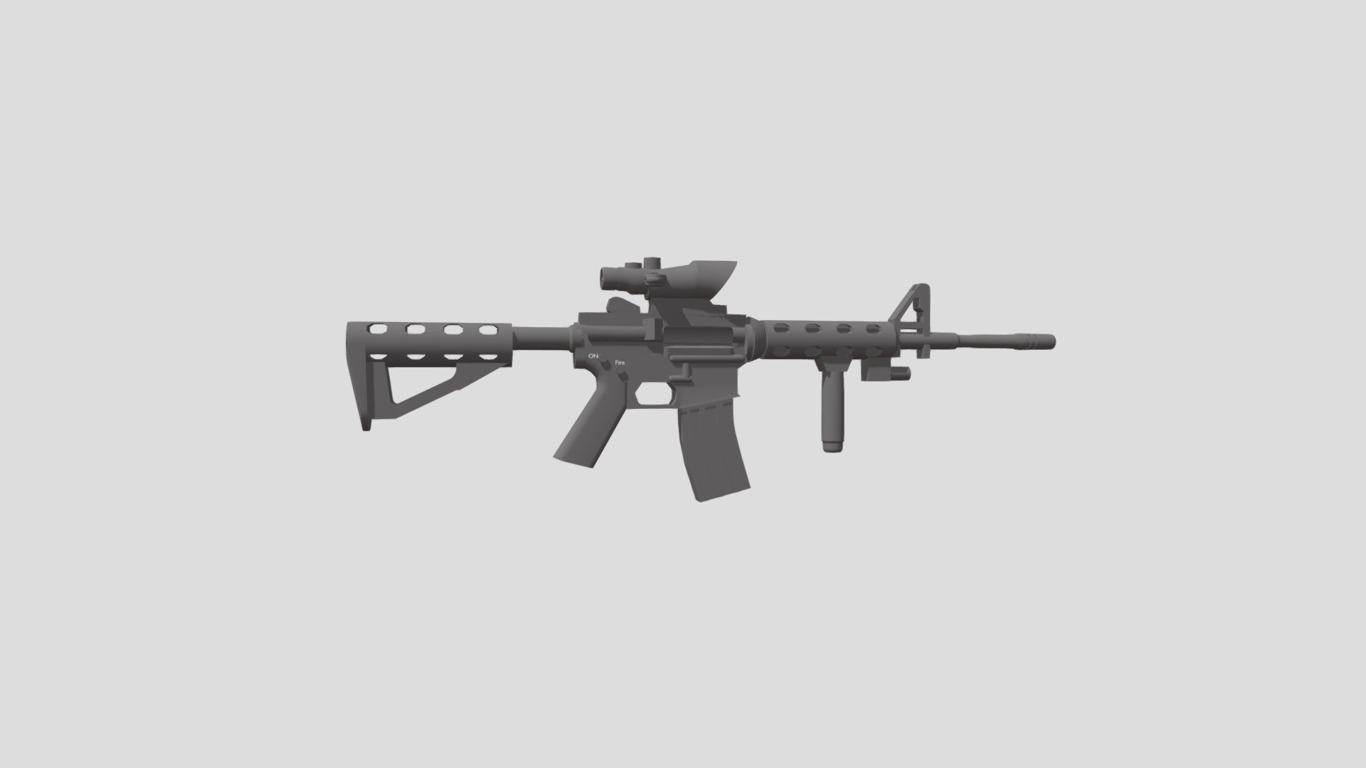 AR-15 - 3D model by Josh Lasia (@joshua.171801051) [3789686] - Sketchfab