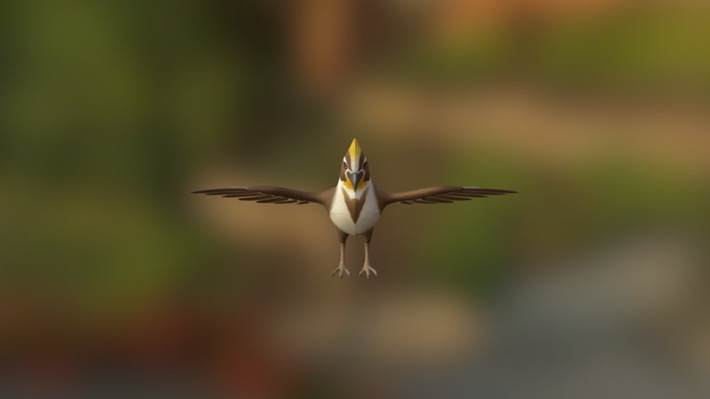 Bastion Bird - Yellow Brown - 3D model by TagAnimationz [37896ad ...