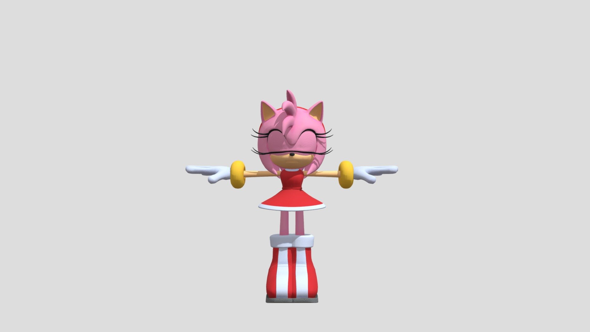Sonic Racing: CrossWorlds - Amy Model - Download Free 3D model by ...