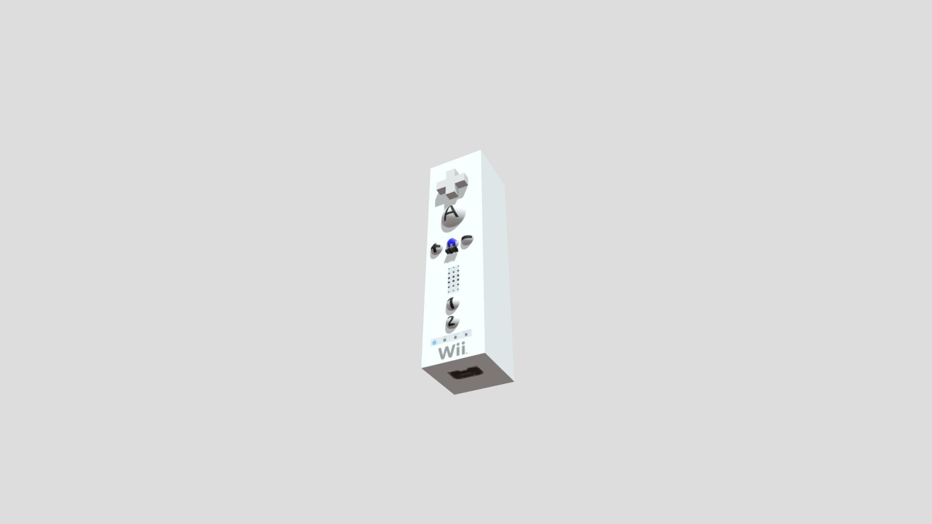 Wii Controller - Download Free 3D model by Shape 3D Inc. (@158854 ...