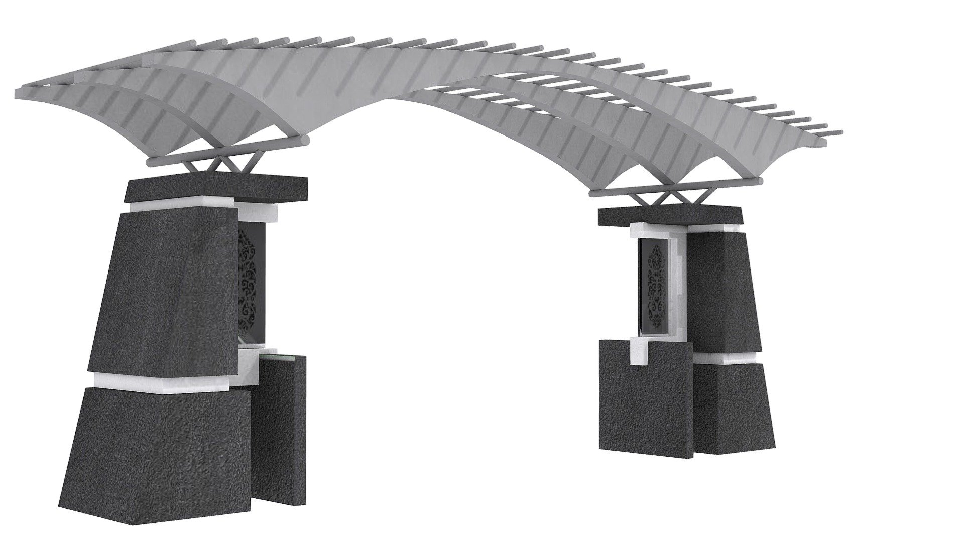 Simple Arch - Download Free 3D model by Muse98 (@Museahmad) [378b58f ...