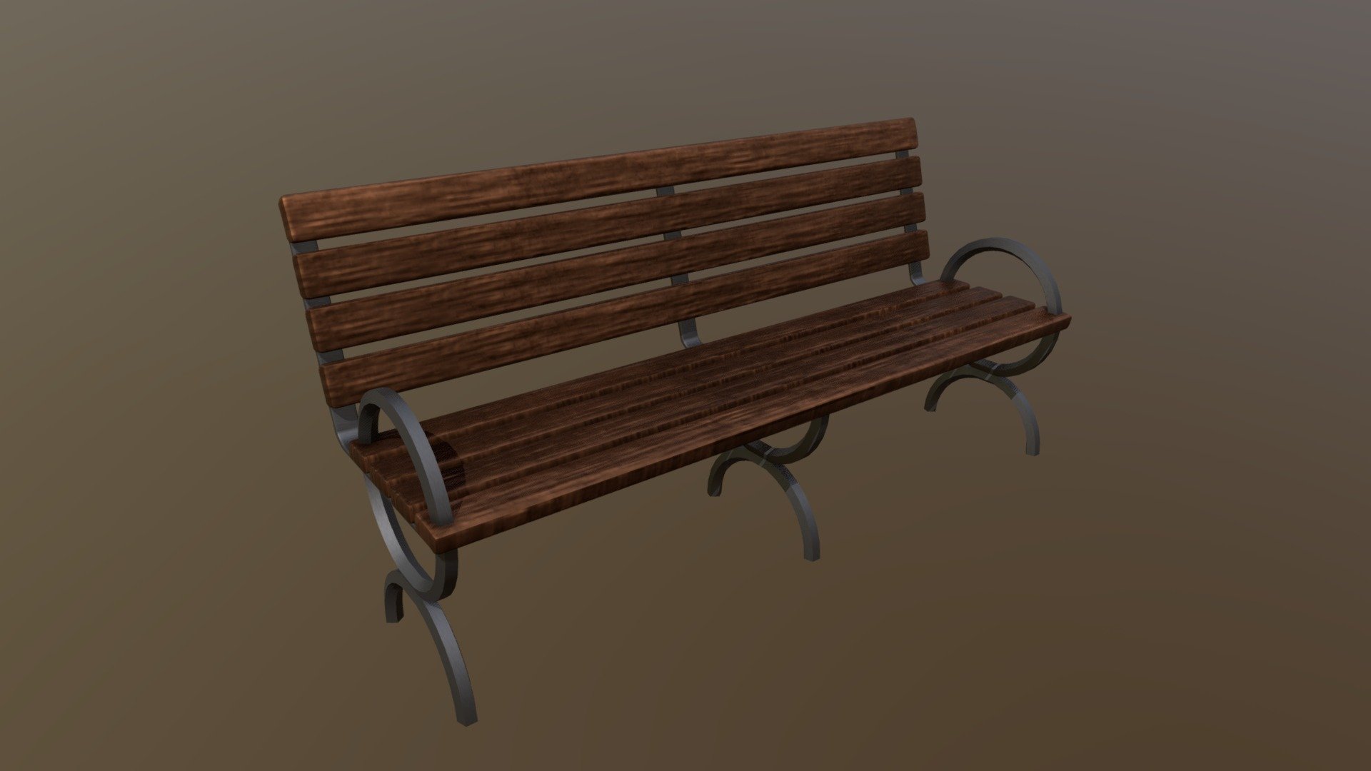Simple Park Bench - Download Free 3D model by Pippa (@Planetrix23 ...