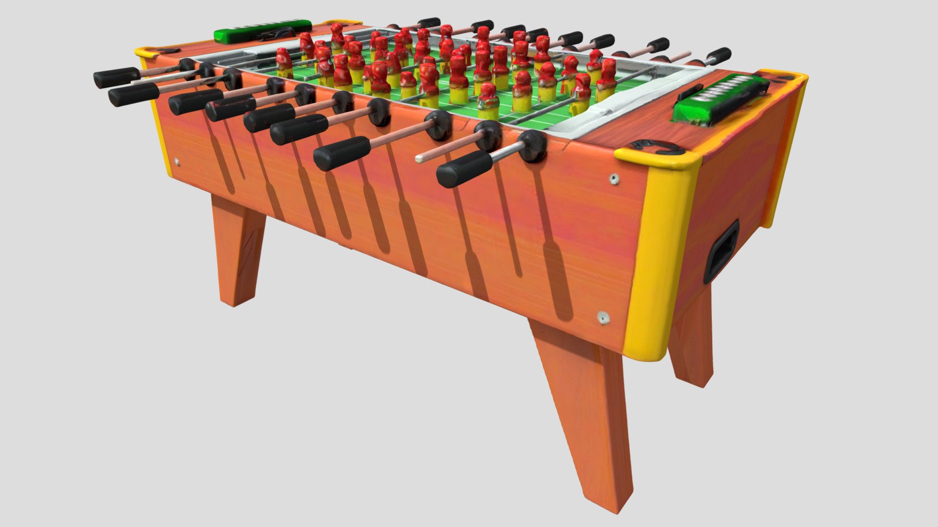 Manic Foosball - Download Free 3D model by Brian Trepanier (@CMBC ...