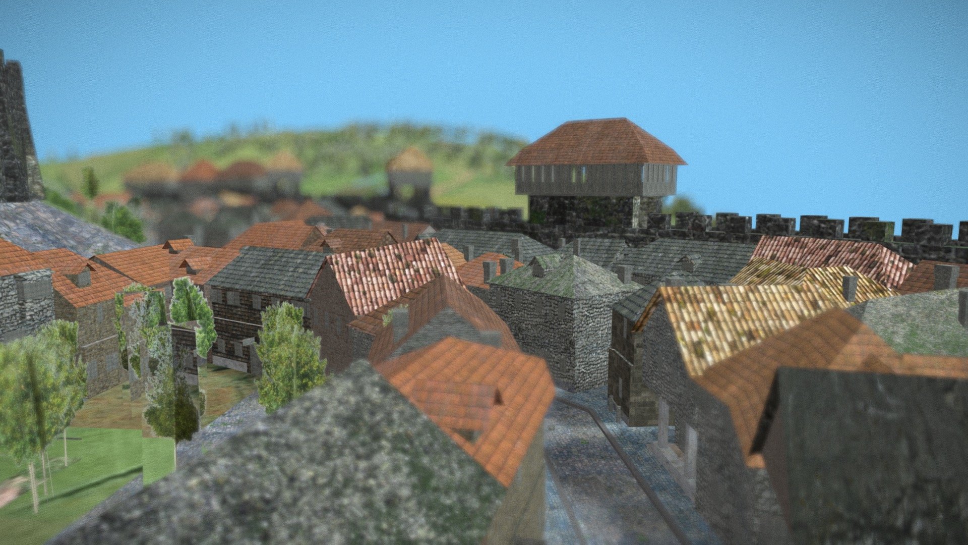 Medieval City Pack Big - Download Free 3D model by Katydid (@Katydid ...
