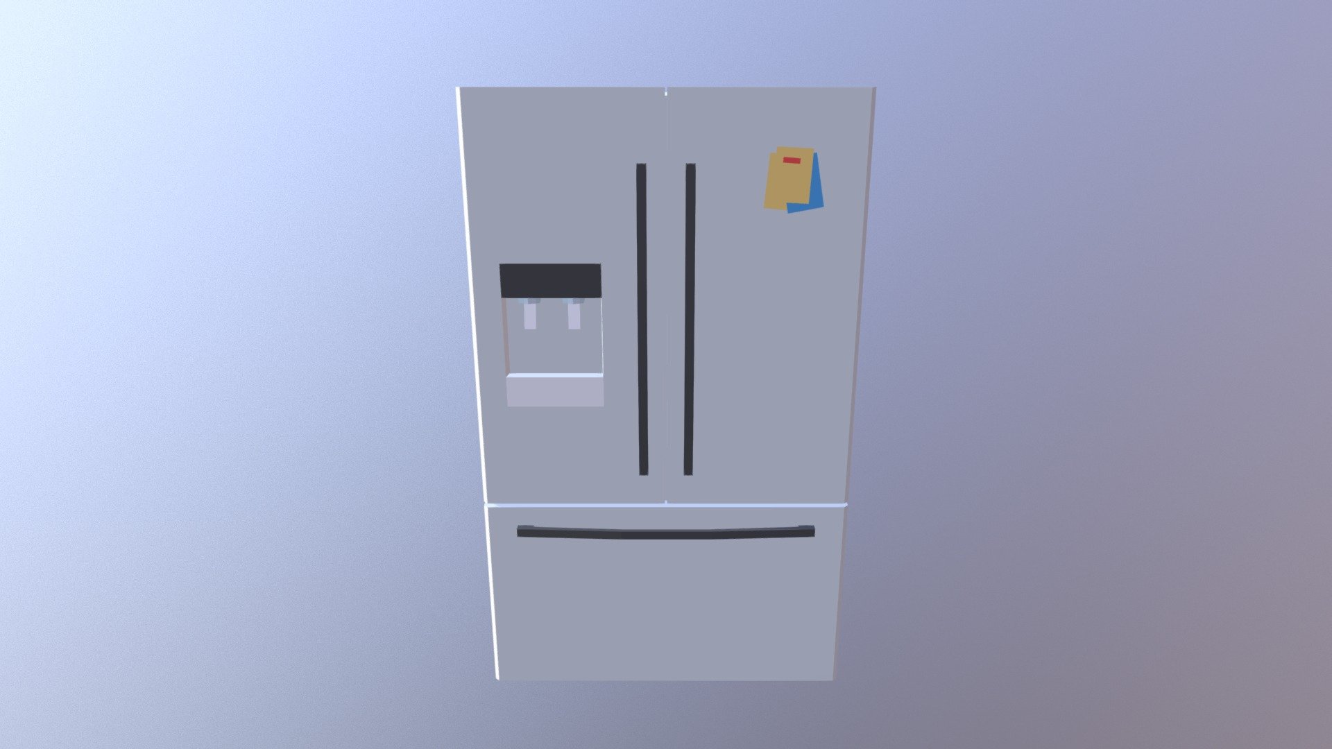 Refrigerator - Household Props Challenge - 3D model by juansu4rez ...