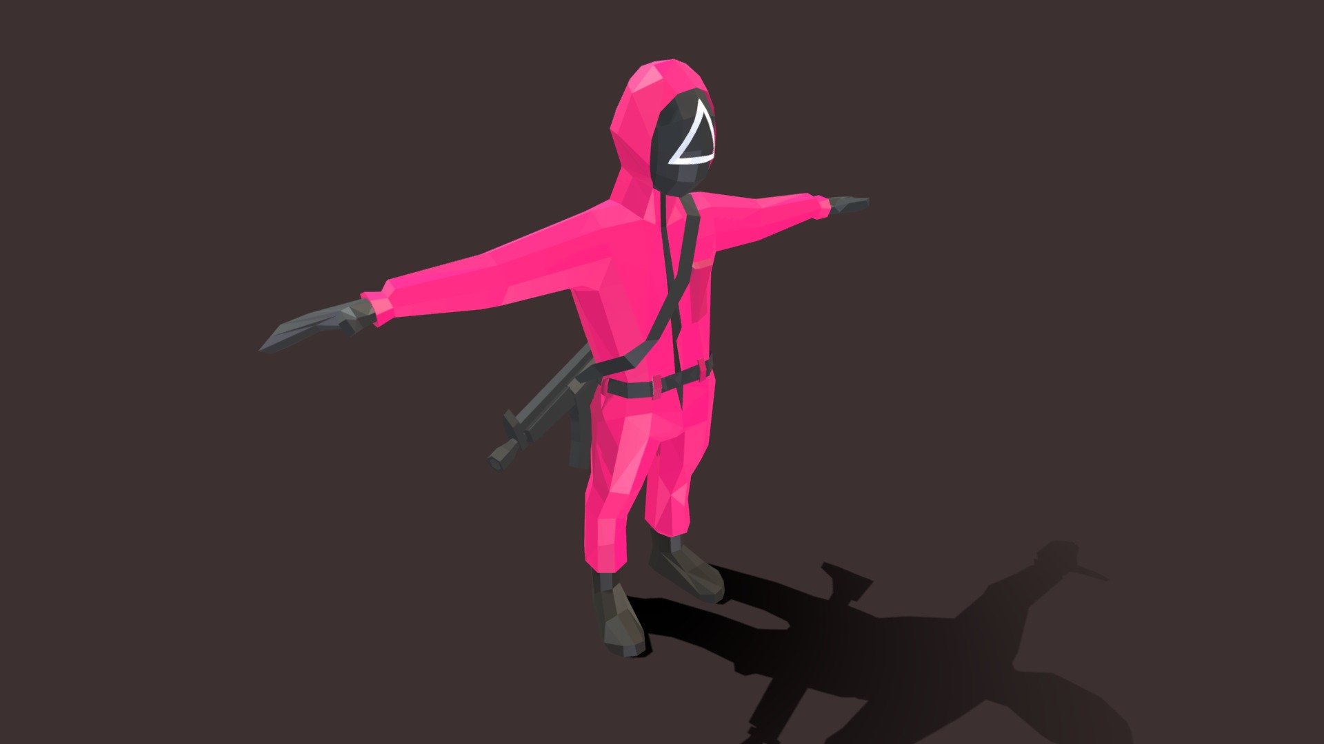 Pink Soldier - Download Free 3D model by jeovaneeee [378fcf1] - Sketchfab