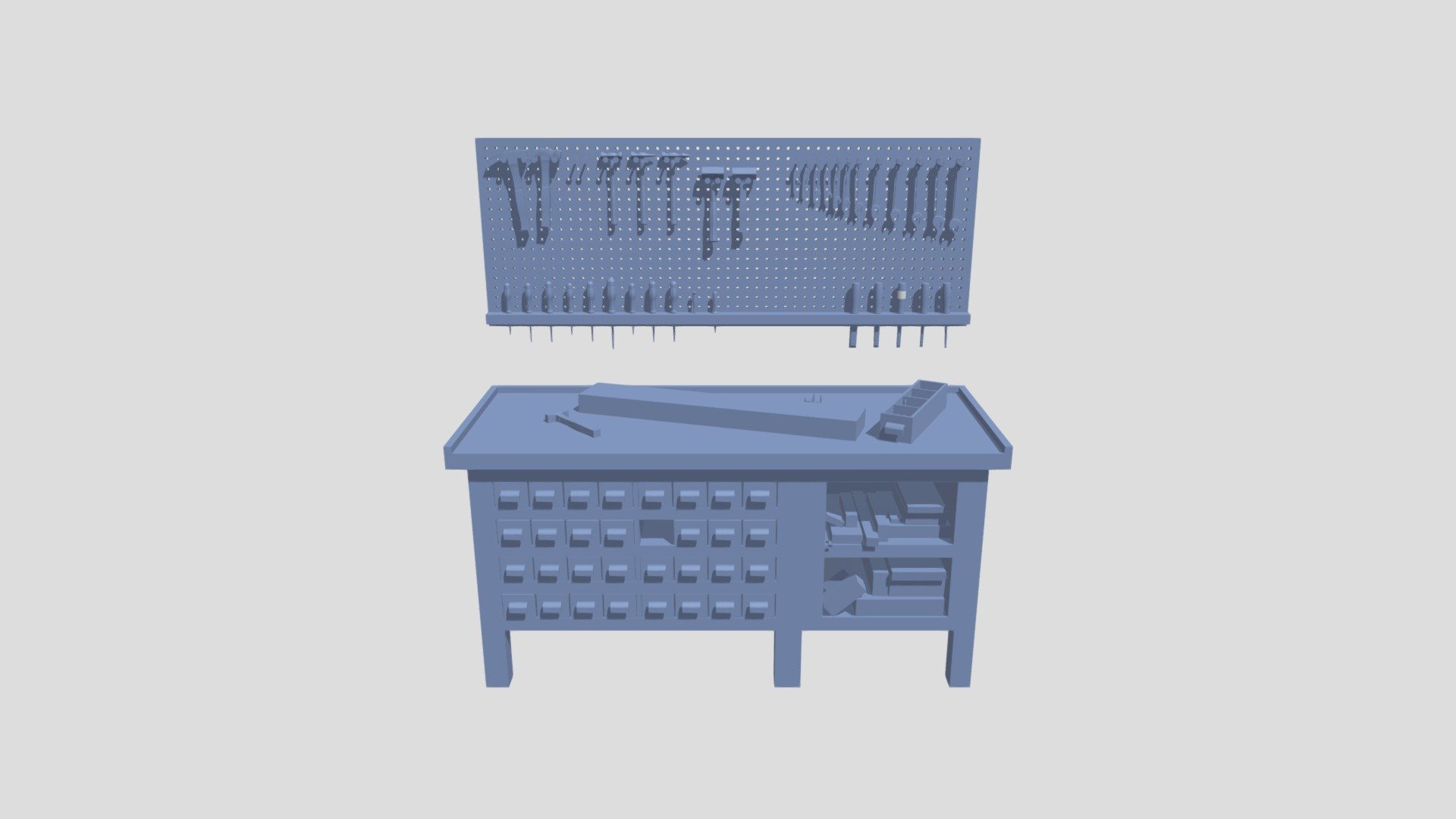 DIY Workshop _ Toolshed - 3D model by Alexandra_Mlr [378fea7] - Sketchfab