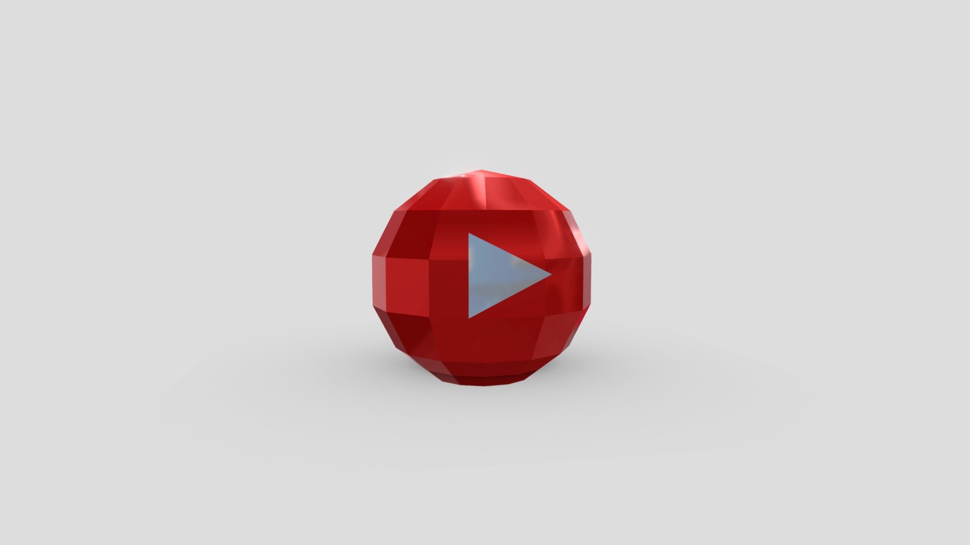 youtube ball - 3D model by CloudifyCoffee [37909cc] - Sketchfab