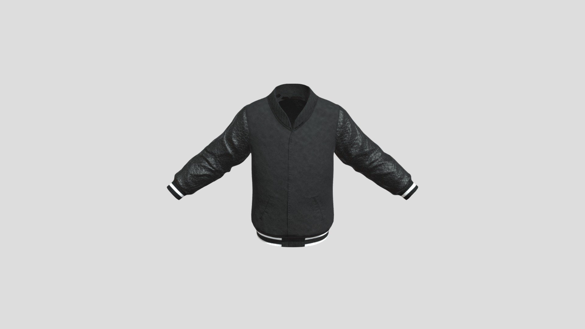 Varcity Jacket Sculpt - 3D model by Sham.ie [379446e] - Sketchfab