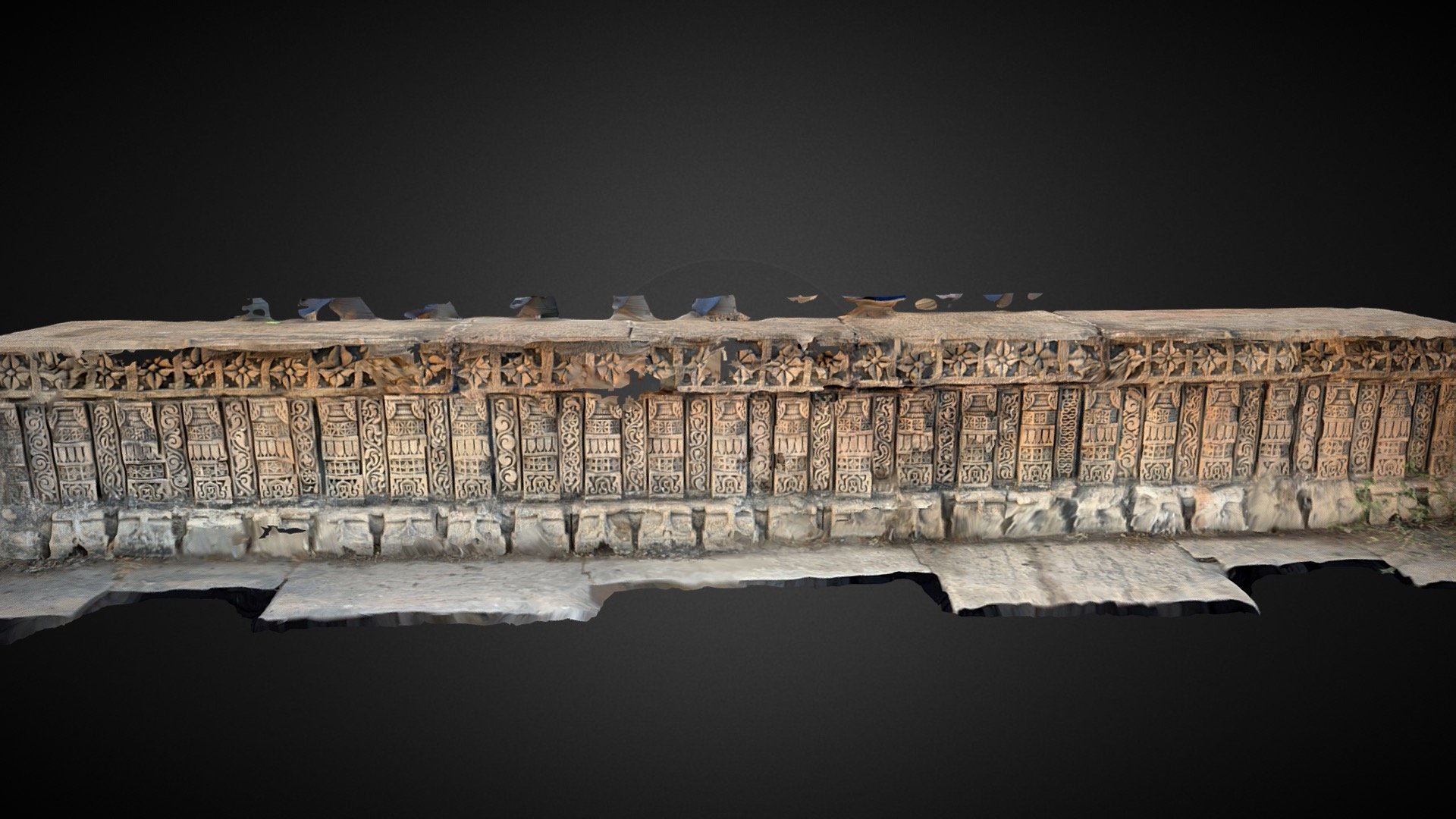 Ambaji Mandir stepwell, Ambapur, Gujarat - 3D model by Doron Altaratz ...
