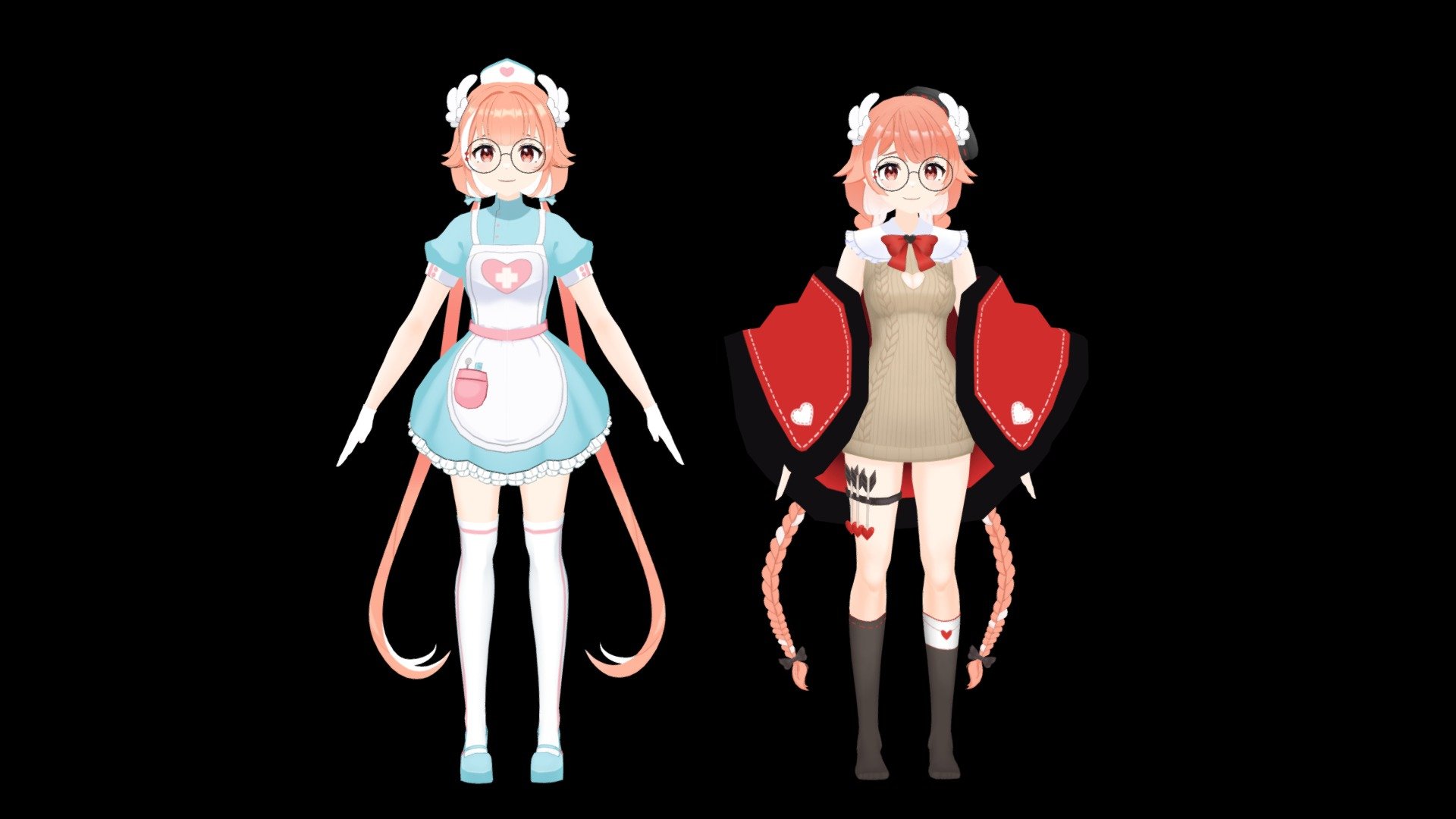 Pillowdear | 3D Lowpoly Vtuber - Download Free 3D model by Alice ...