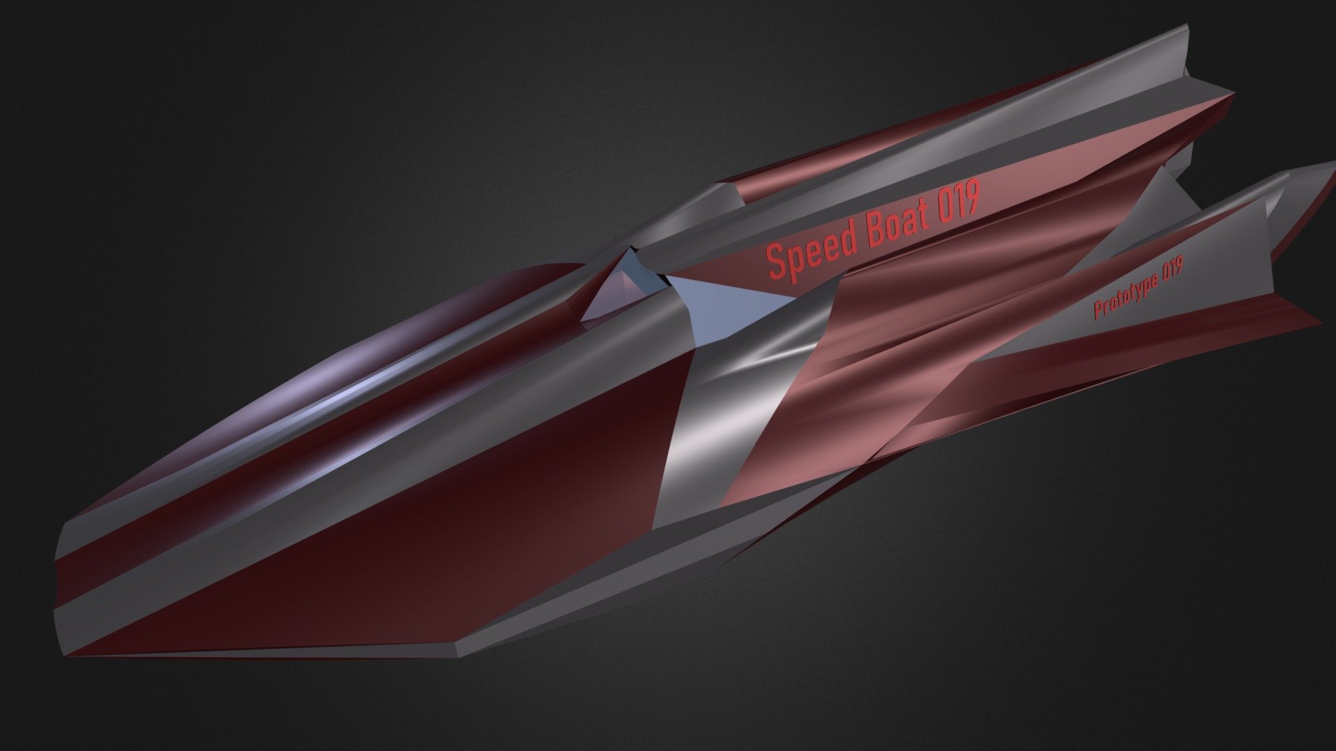 Speed Boat - 3D model by ChassisXY [379717d] - Sketchfab