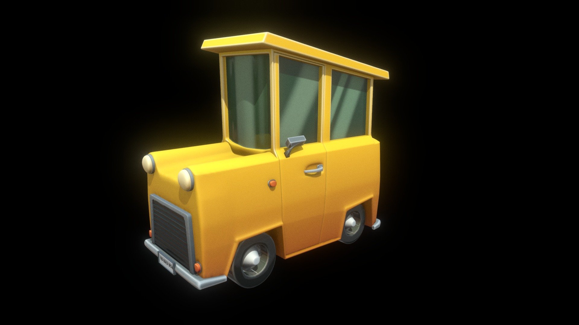 Stylized Handpainted Car - 3D model by Tamoghna.Sarkar [3799469 ...