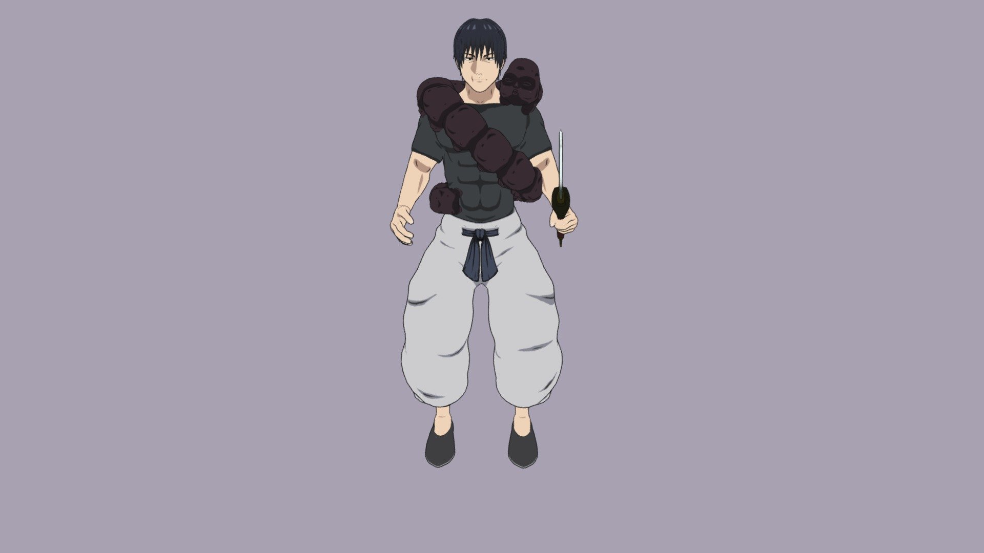 HushiguroTouji (Jujutsu Kaisen) - Download Free 3D model by tukuru_kunn [379bcc7] - Sketchfab