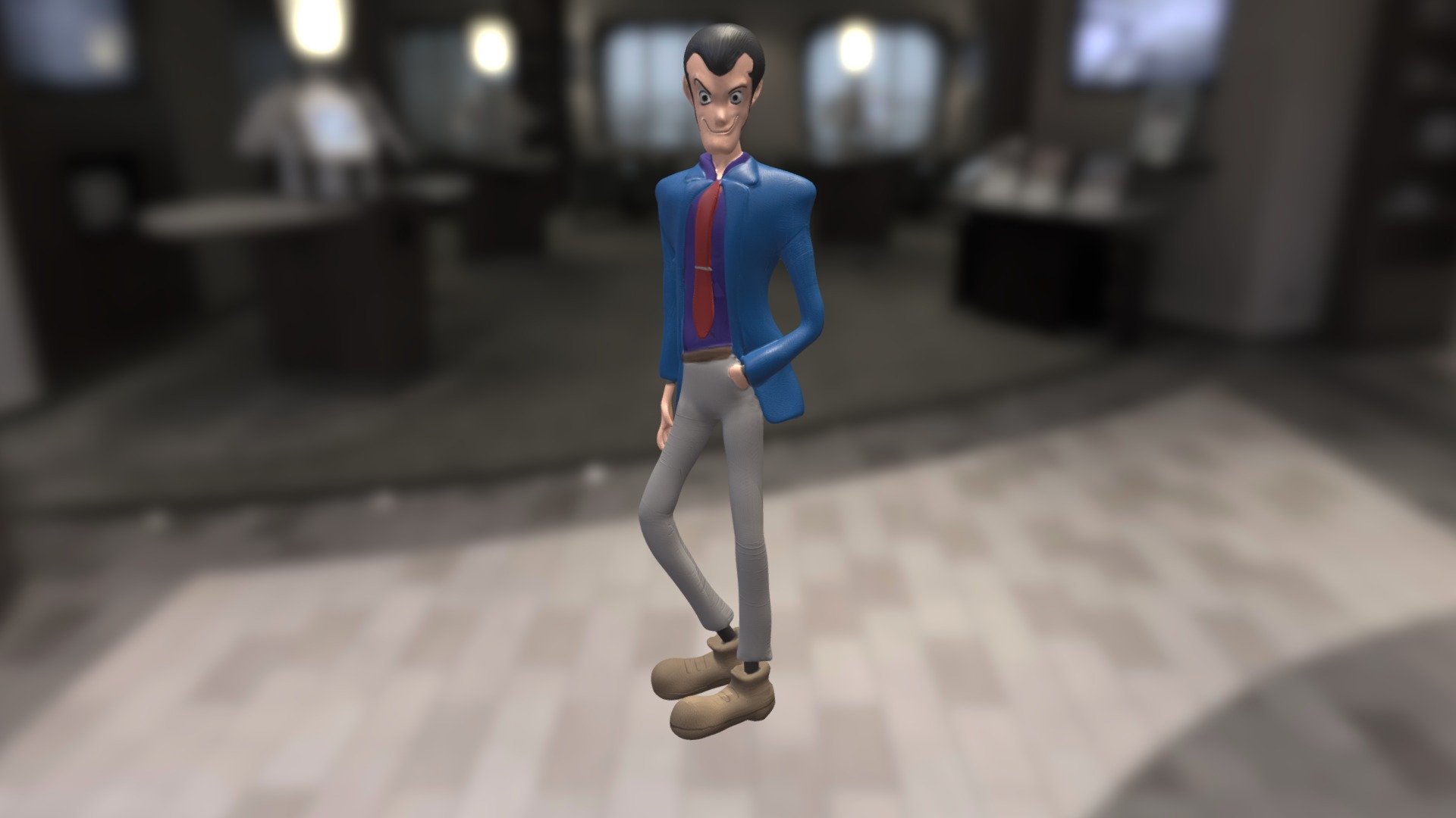 lupin III - 3D model by carlos.velez [379d3ed] - Sketchfab