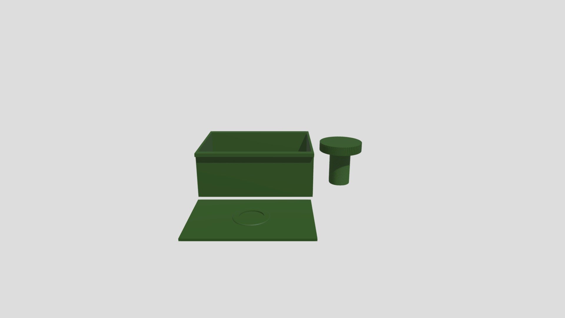 tofu press - 3D model by paweltiuchtiej [379da30] - Sketchfab