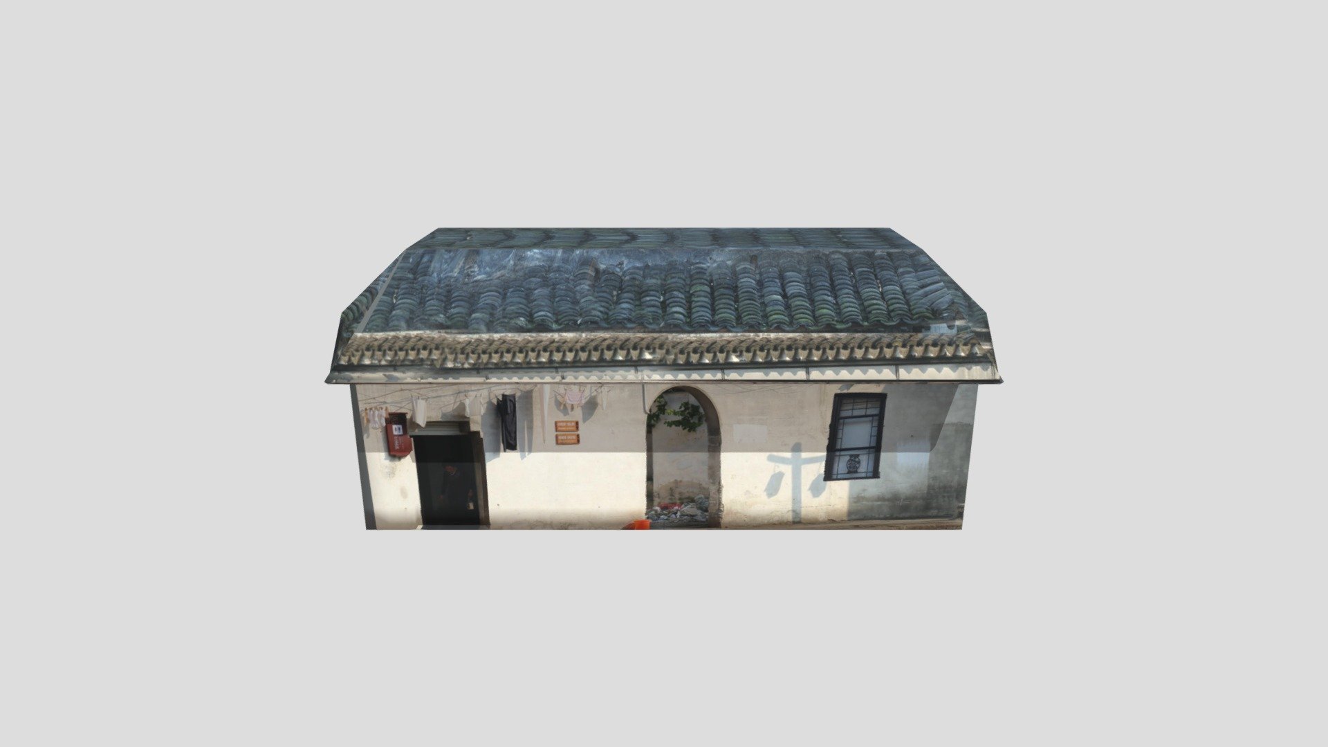 Chinese building1 - 3D model by a12005029 [379f431] - Sketchfab