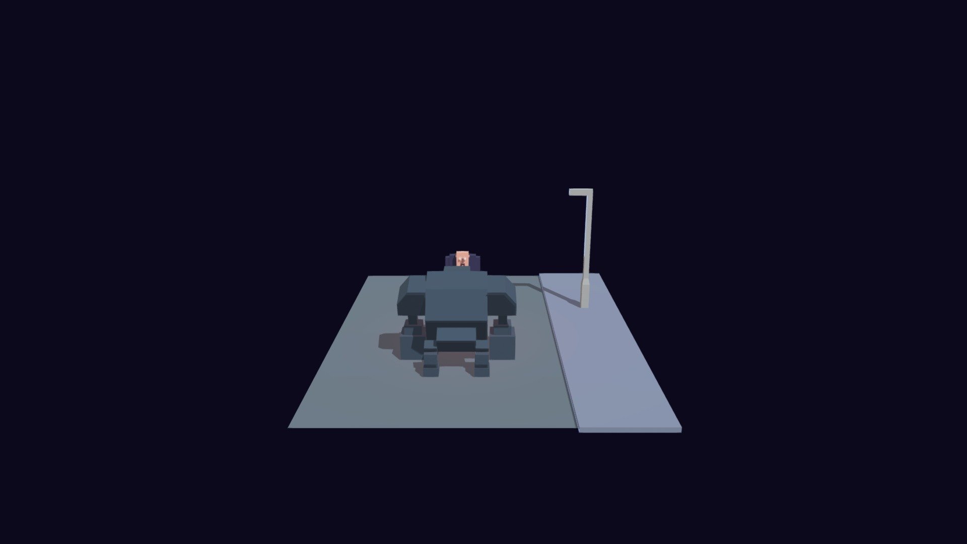 Square Man & Monster - 3D model by A_Valens (@A-Valens) [37a1d85 ...