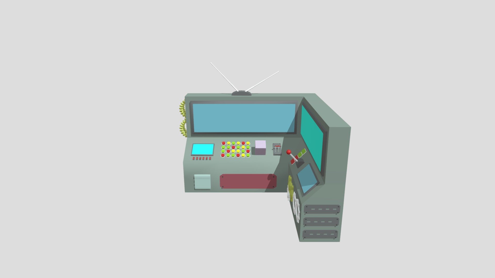 Control Station - 3D model by Erick.Leclerc [37a2b60] - Sketchfab