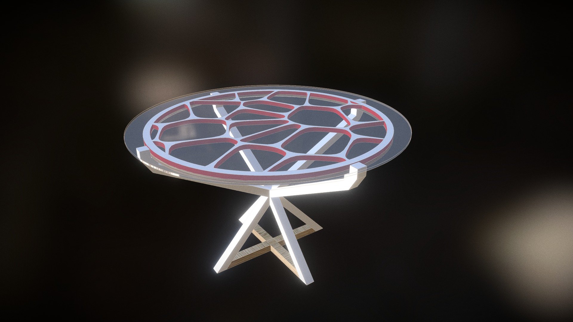 organic table - 3D model by Luminance Design (@luminancedesign ...