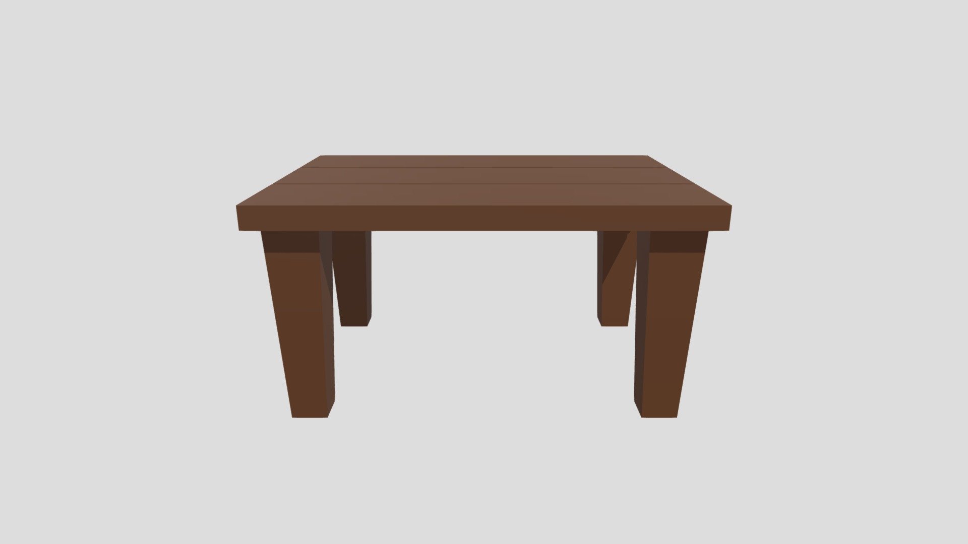 Table - Download Free 3D model by Akinremi [37a4df6] - Sketchfab
