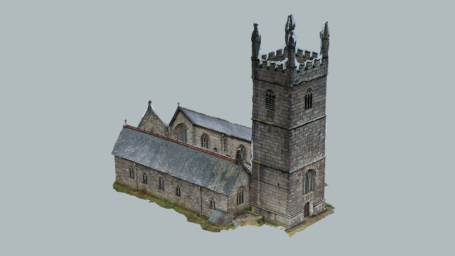 Mabe Church, Cornwall - Exterior - 3D model by Connor Motley ...