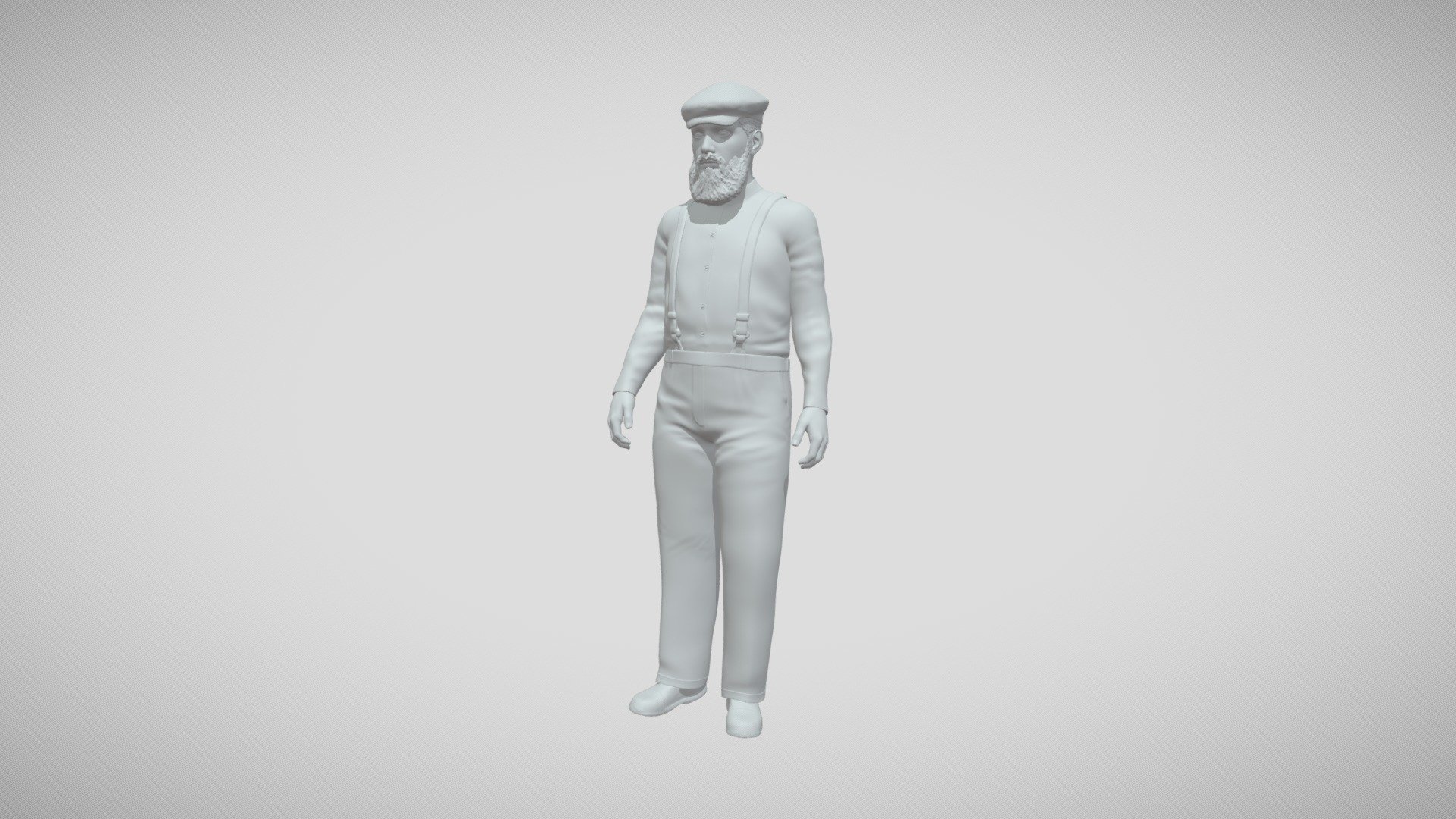 19th century worker - 3D model by dinalt [37a767e] - Sketchfab