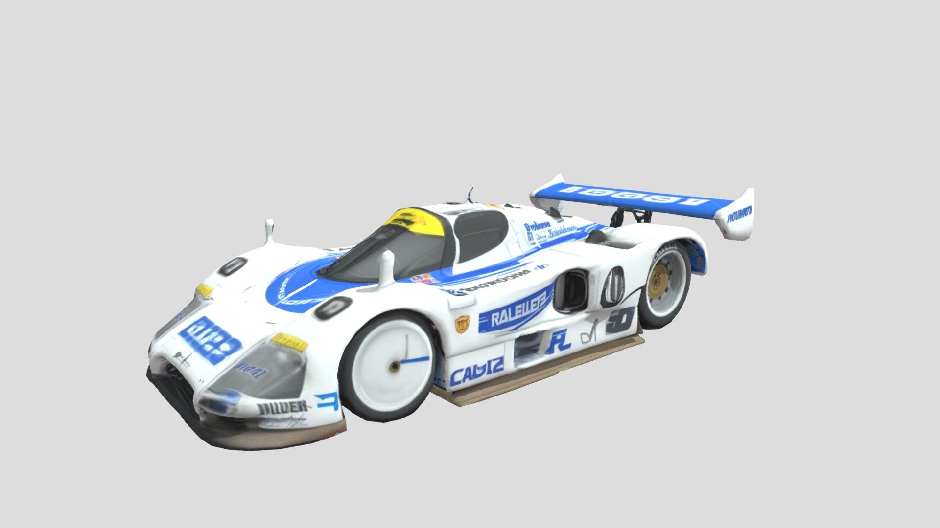 Mazda Race Car Model - Download Free 3D model by S.York-Designs ...