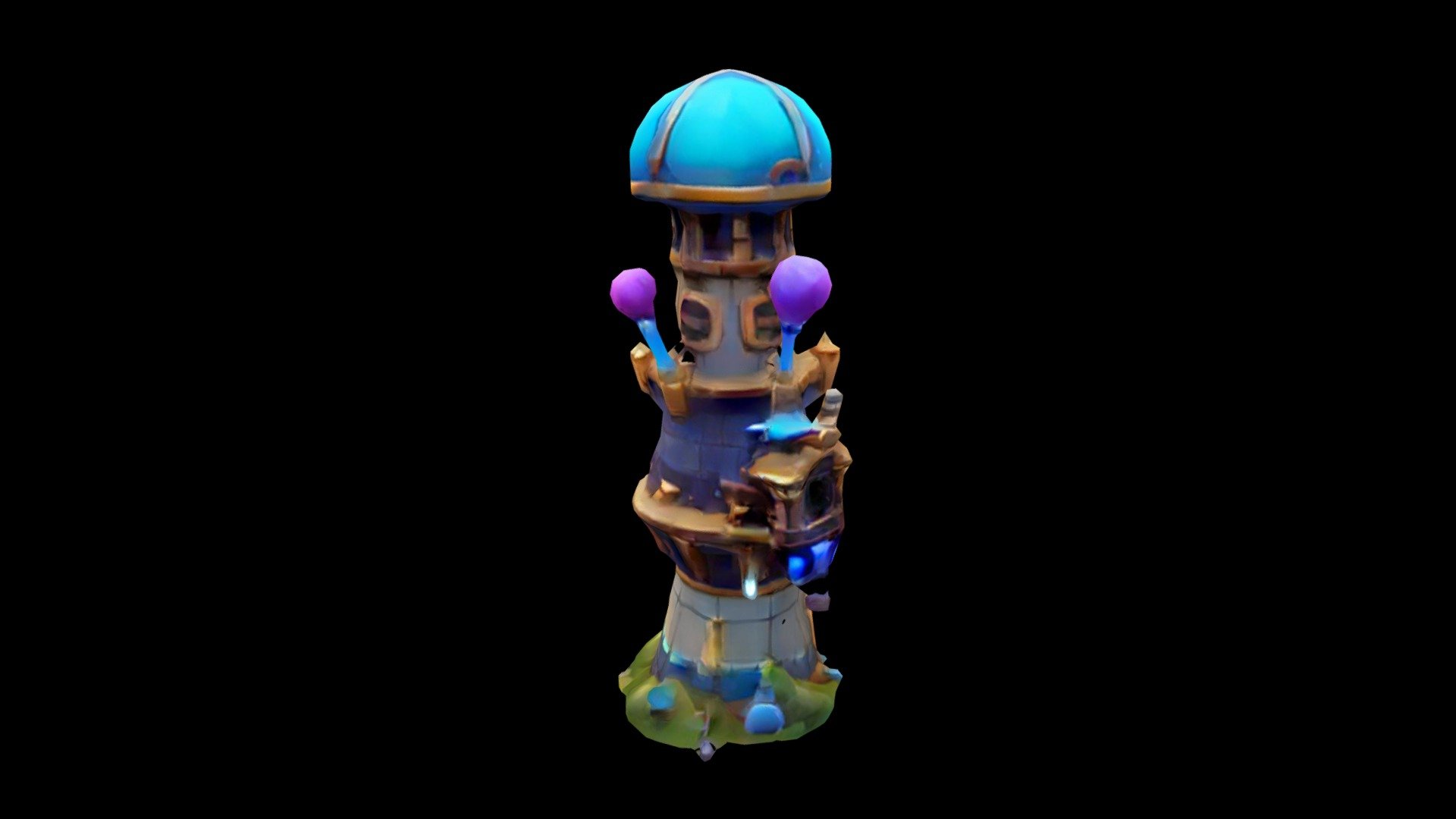 Tower Fall RTS building 0342766c-dcf6-444c-b72b- - Download Free 3D ...
