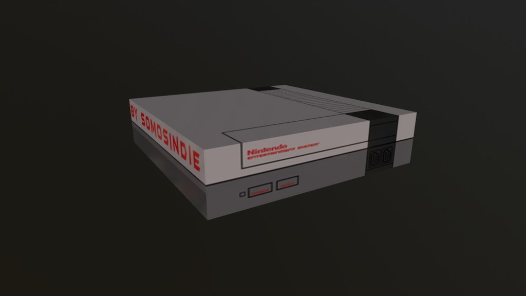 Nintendo8 Bit Low Poly - 3D model by SomosIndie [37aa3f2] - Sketchfab