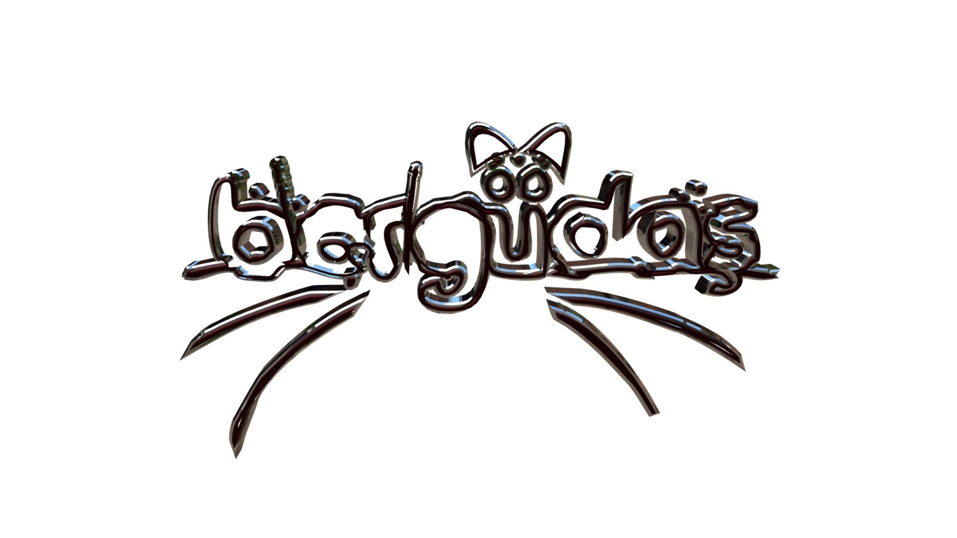 Bergüdaş logo sade - 3D model by bergudas [37ab38d] - Sketchfab