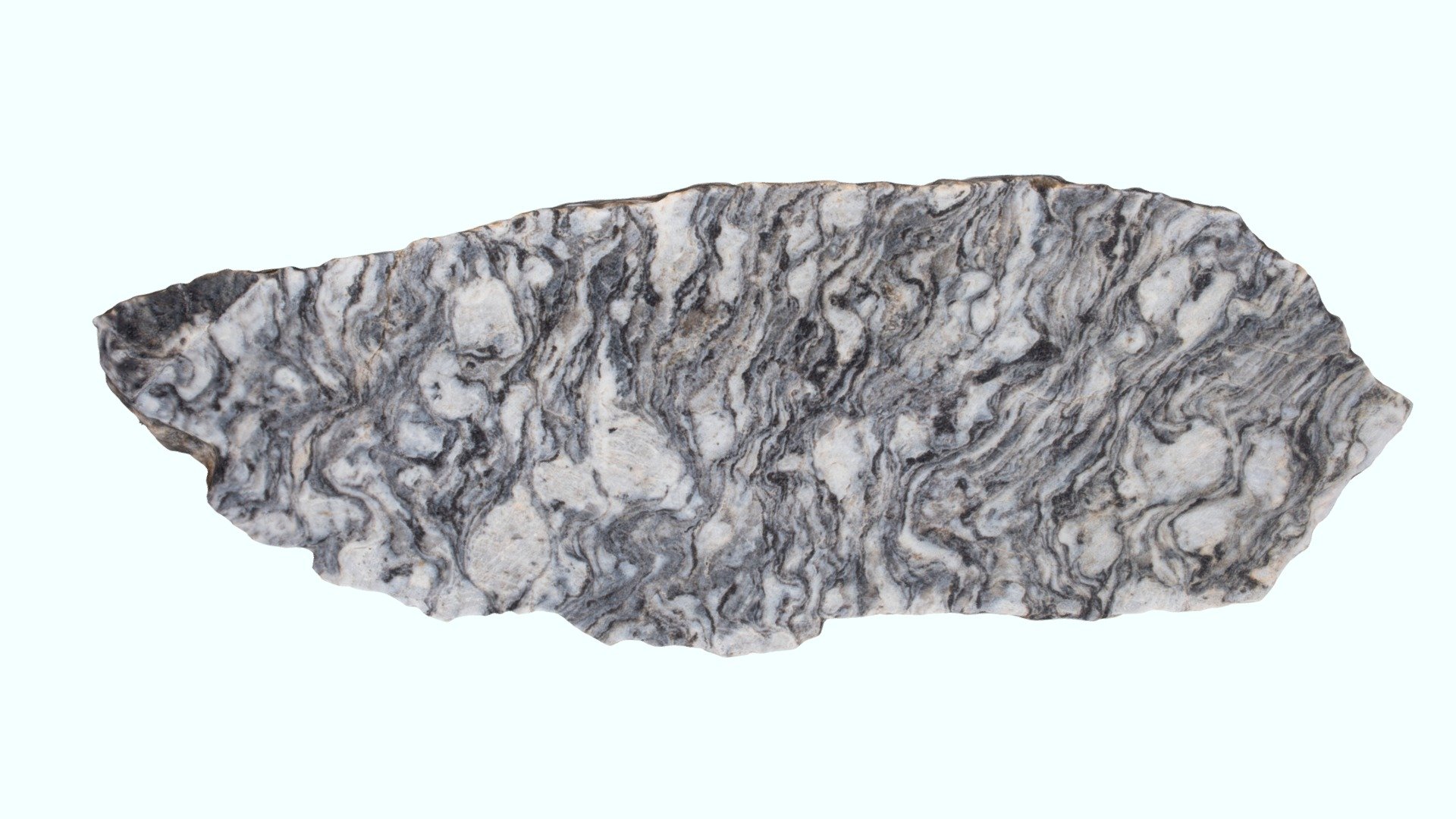 Gneiss oeillé - 3D model by Ecole Nationale Supérieure de Géologie (@ENSGeologie) [37ab45b ...