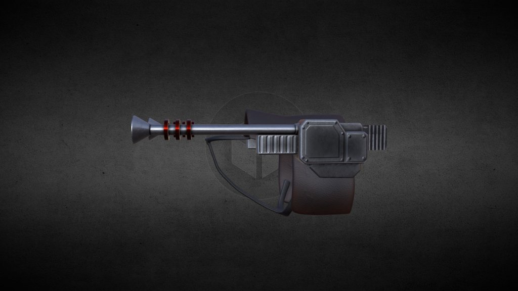 Raptor's Laser gun Updated - 3D model by Elis (@barmelns) [37ad14e ...