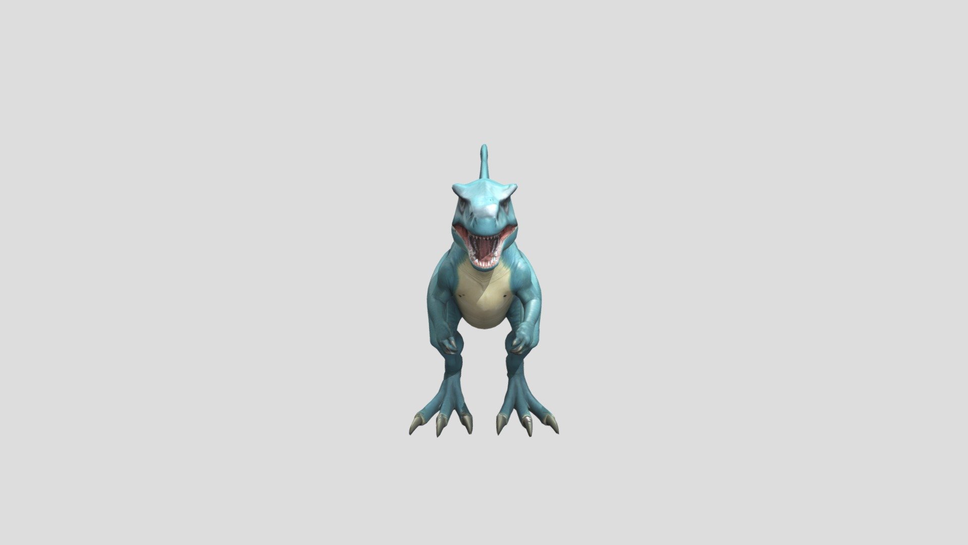 (Tyranno)saurus + (Shark) = Tyrannoshark - 3D model by wardasharmeen2 ...