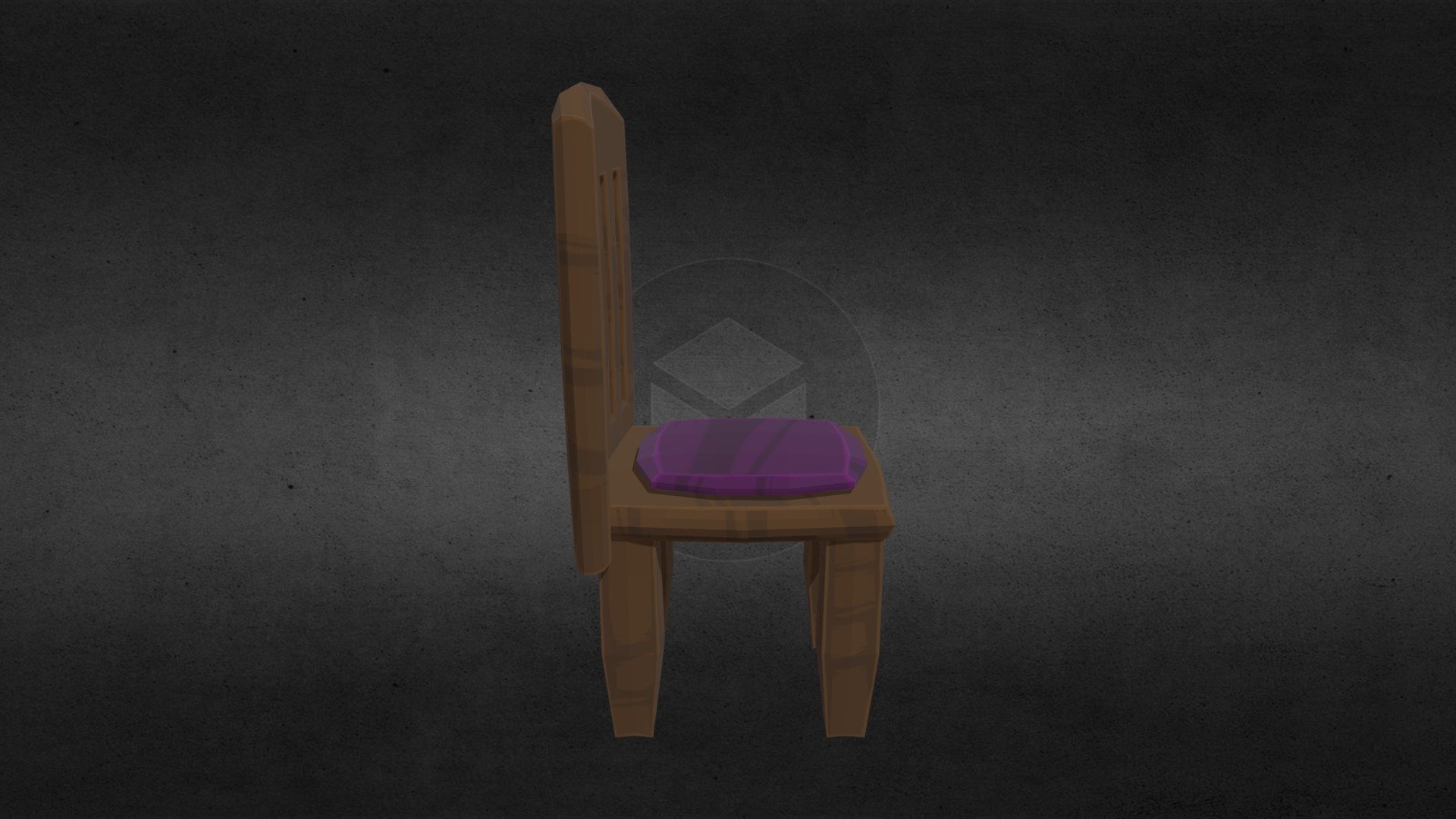 Low Poly Chair - 3D model by Handy Modelling (@HandyModeling) [37ae83d ...