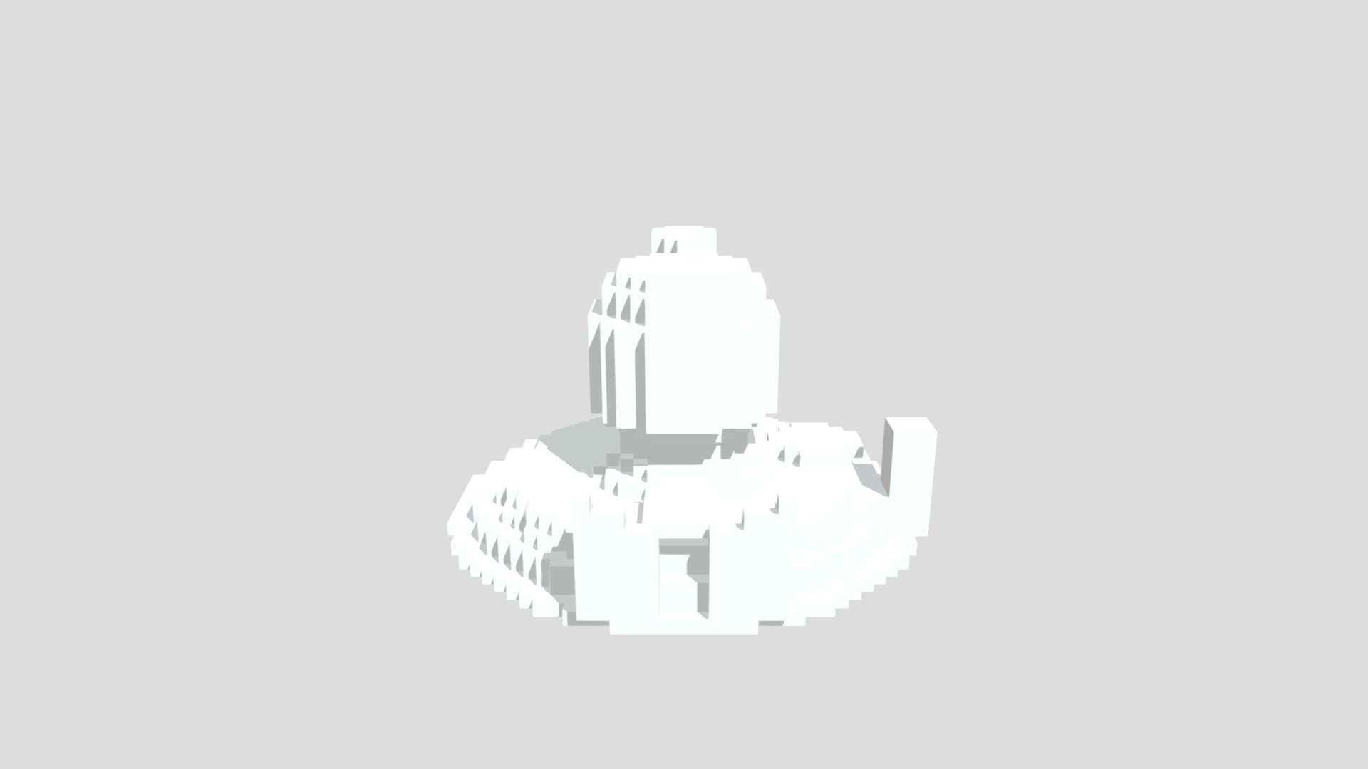National library of Belarus - 3D model by s31503 [37b1574] - Sketchfab