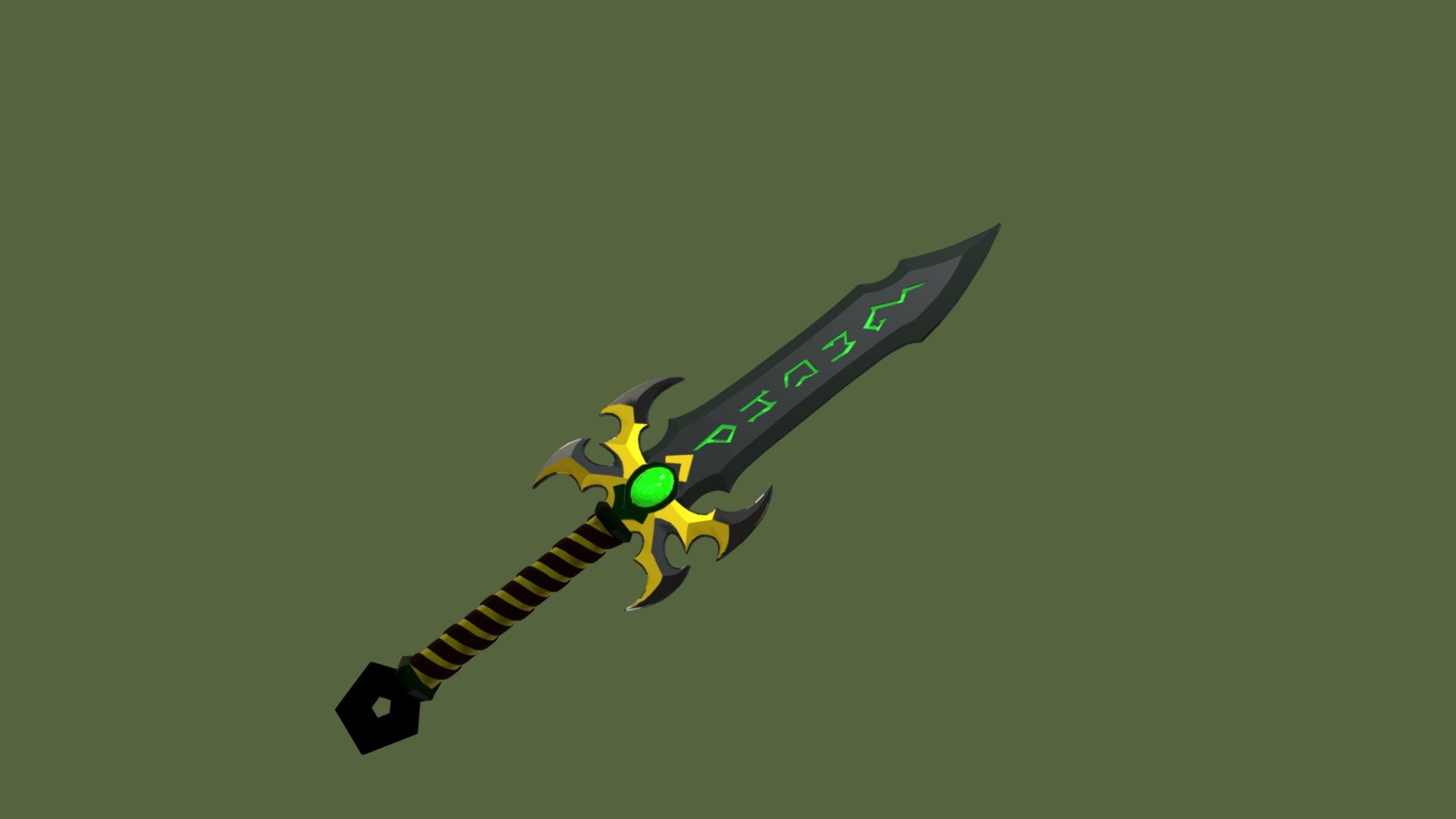 Darkness Blade - 3D model by AshenForger [37b1a03] - Sketchfab