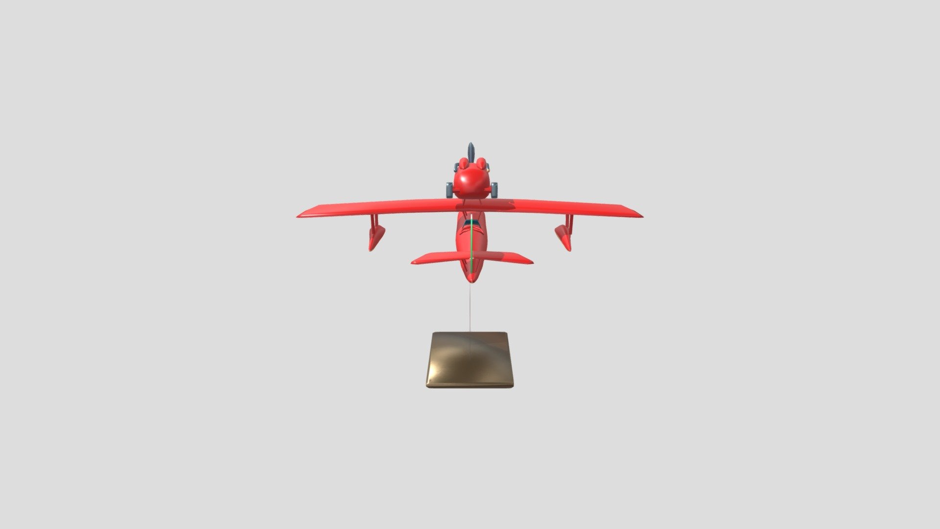 Plane 3d Model By Hana0816 [37b1fb1] Sketchfab