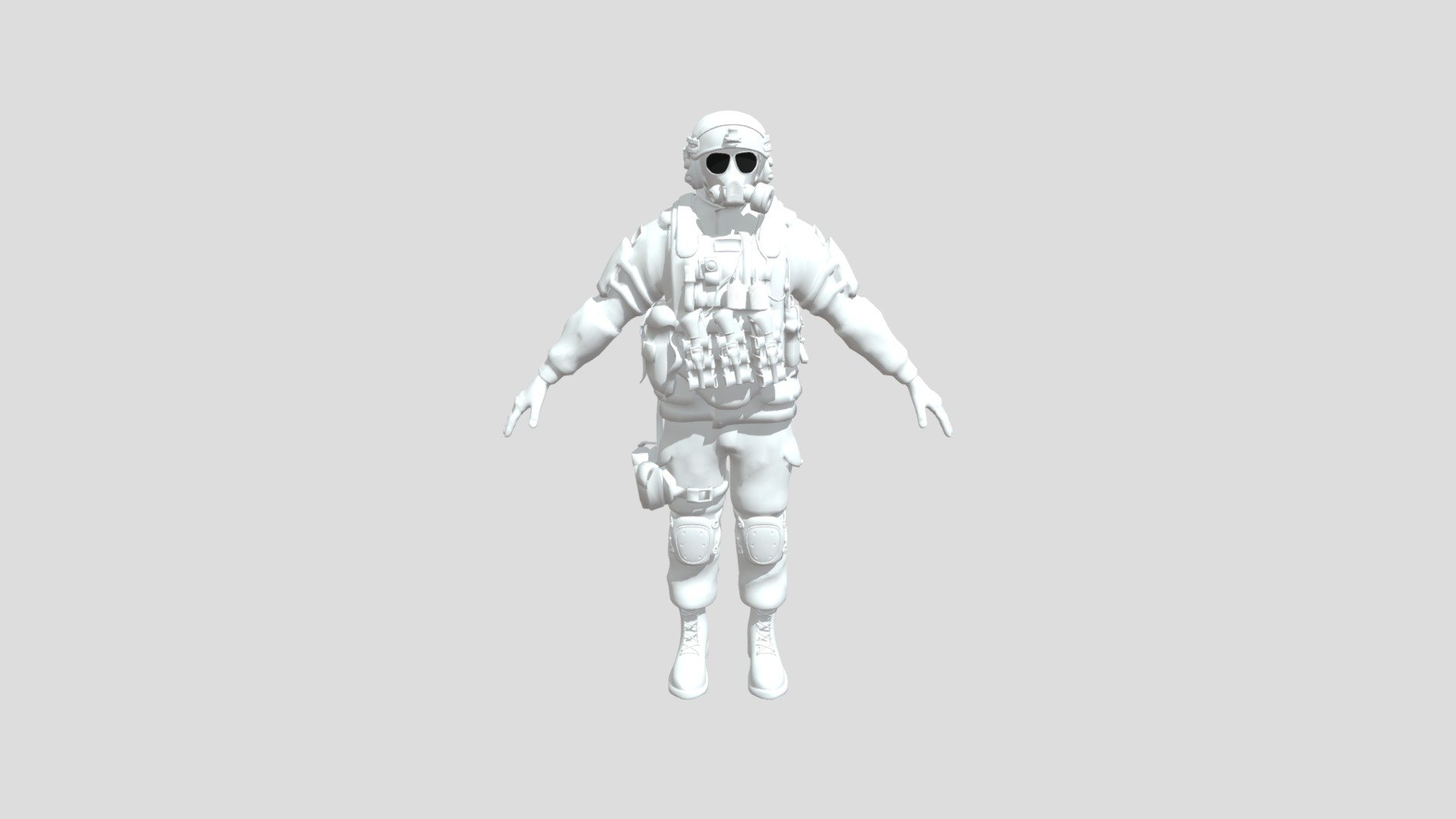 soldier - Download Free 3D model by siradjmounir709 [37b3135] - Sketchfab