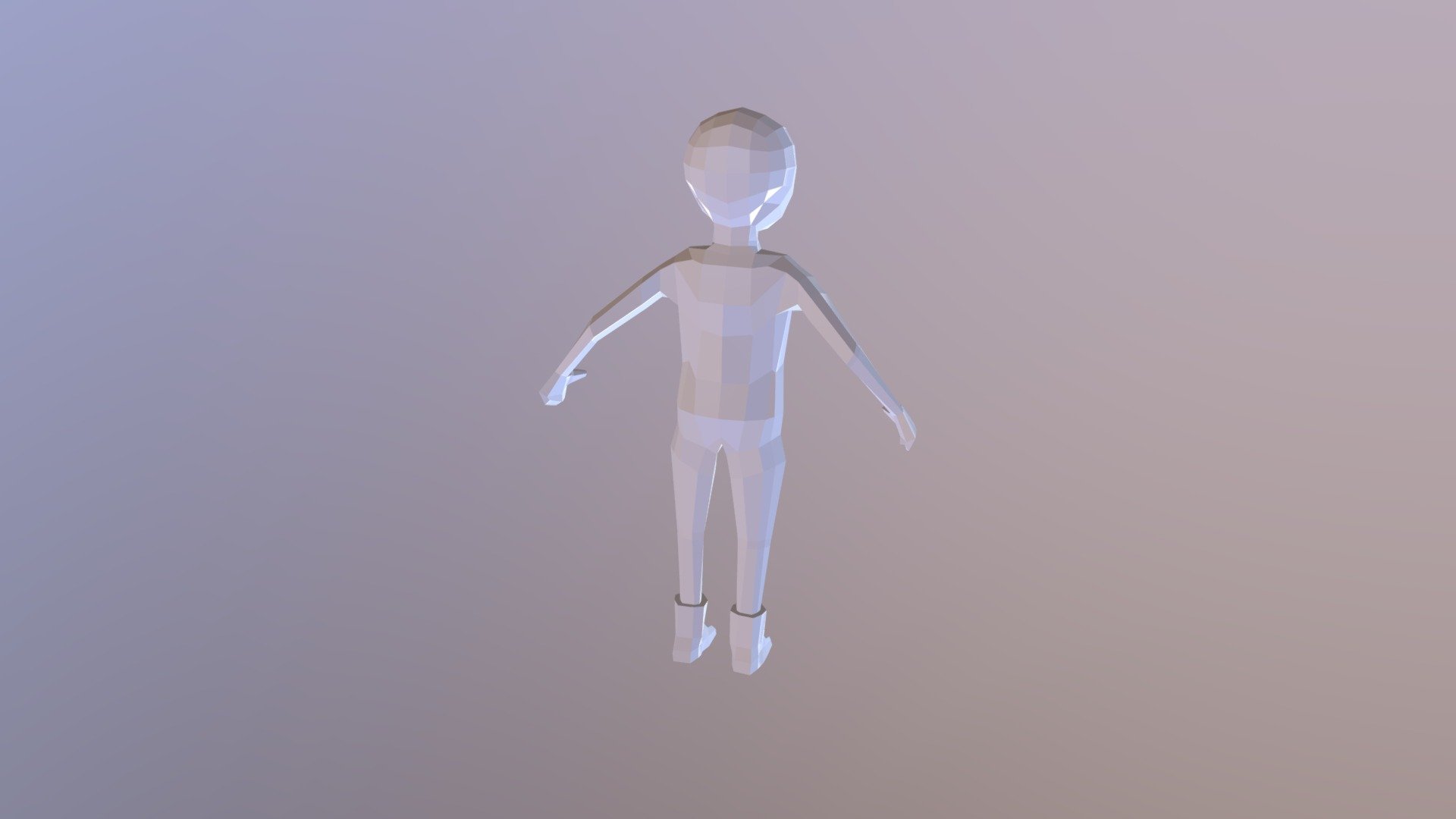 Poly Man - 3D model by 121656 [37b3137] - Sketchfab
