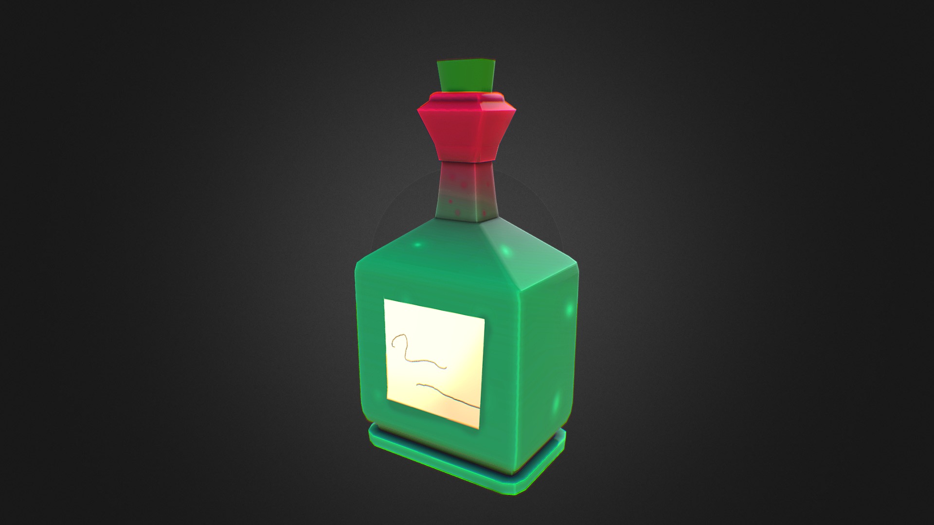 Green Frog Potion. - Buy Royalty Free 3D model by CG Fairy (@CGFairy ...
