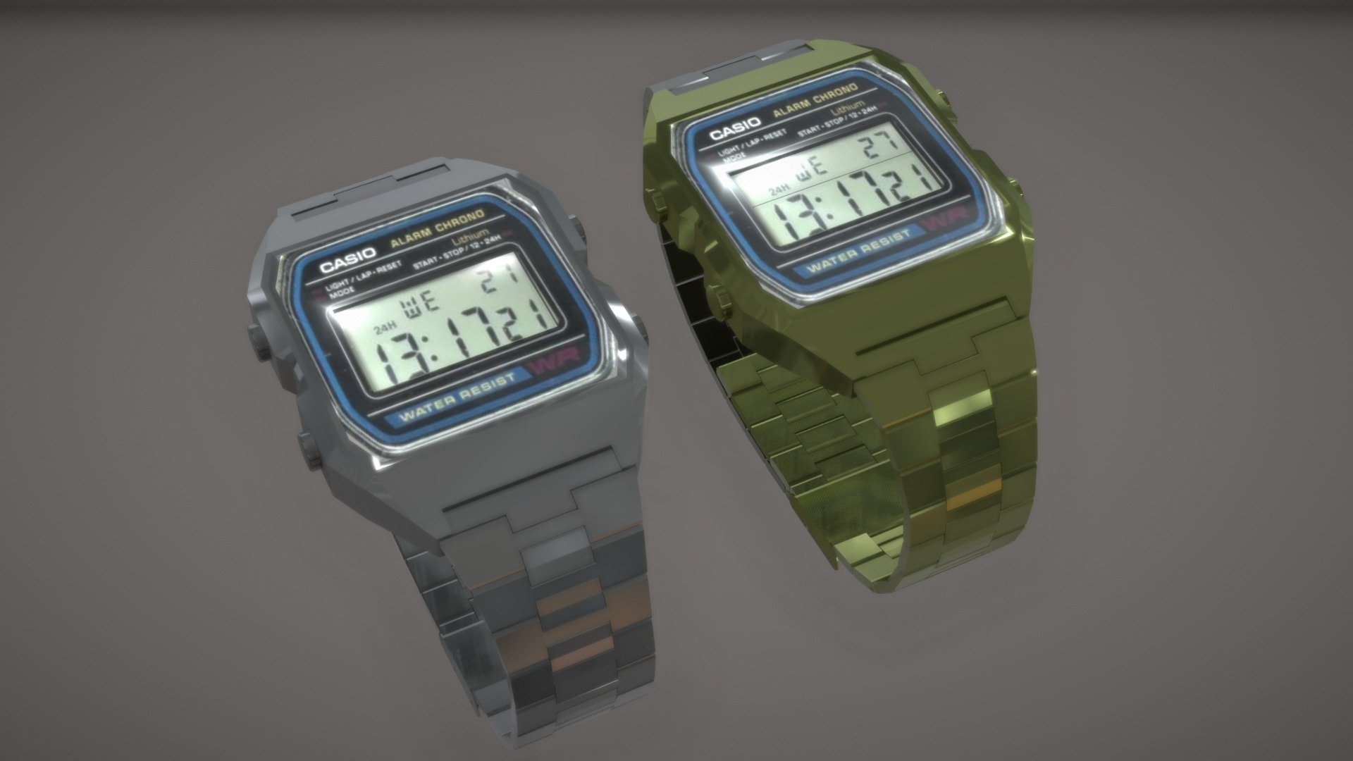 Casio Watch a158 - Download Free 3D model by RYBY_DLA_DEBILI ...