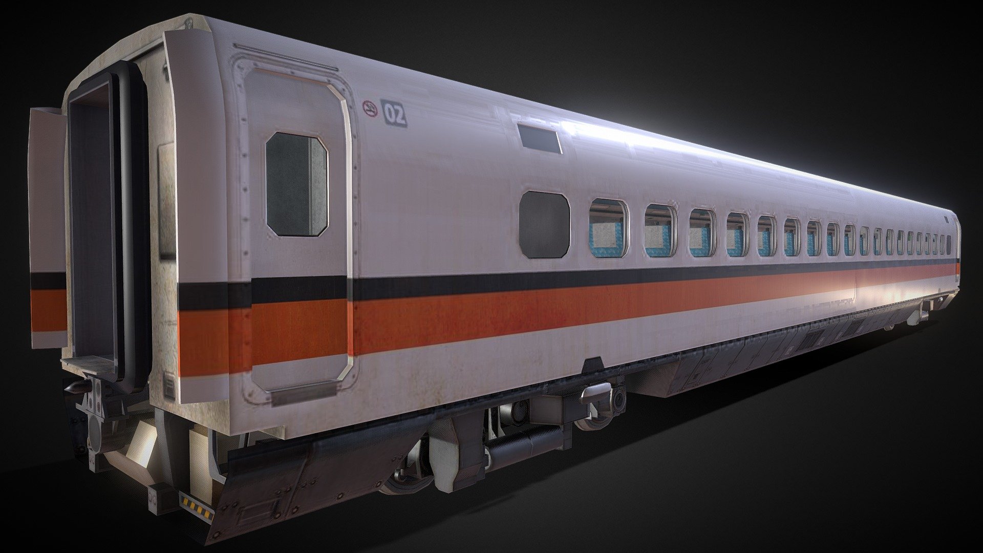 TW Train Cabin 002 - Buy Royalty Free 3D model by animod [37b4473] - Sketchfab Store