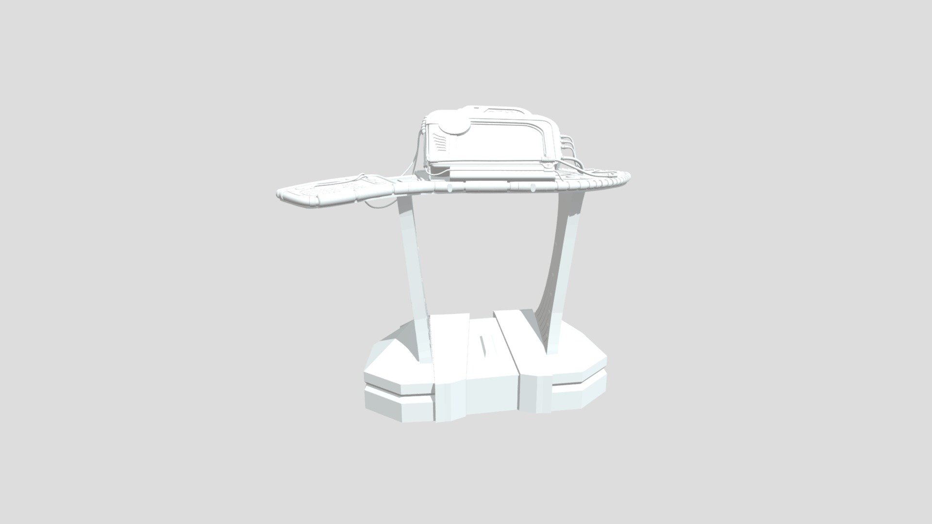 Console-new - 3D model by scottdarcydigital [37b4f2d] - Sketchfab