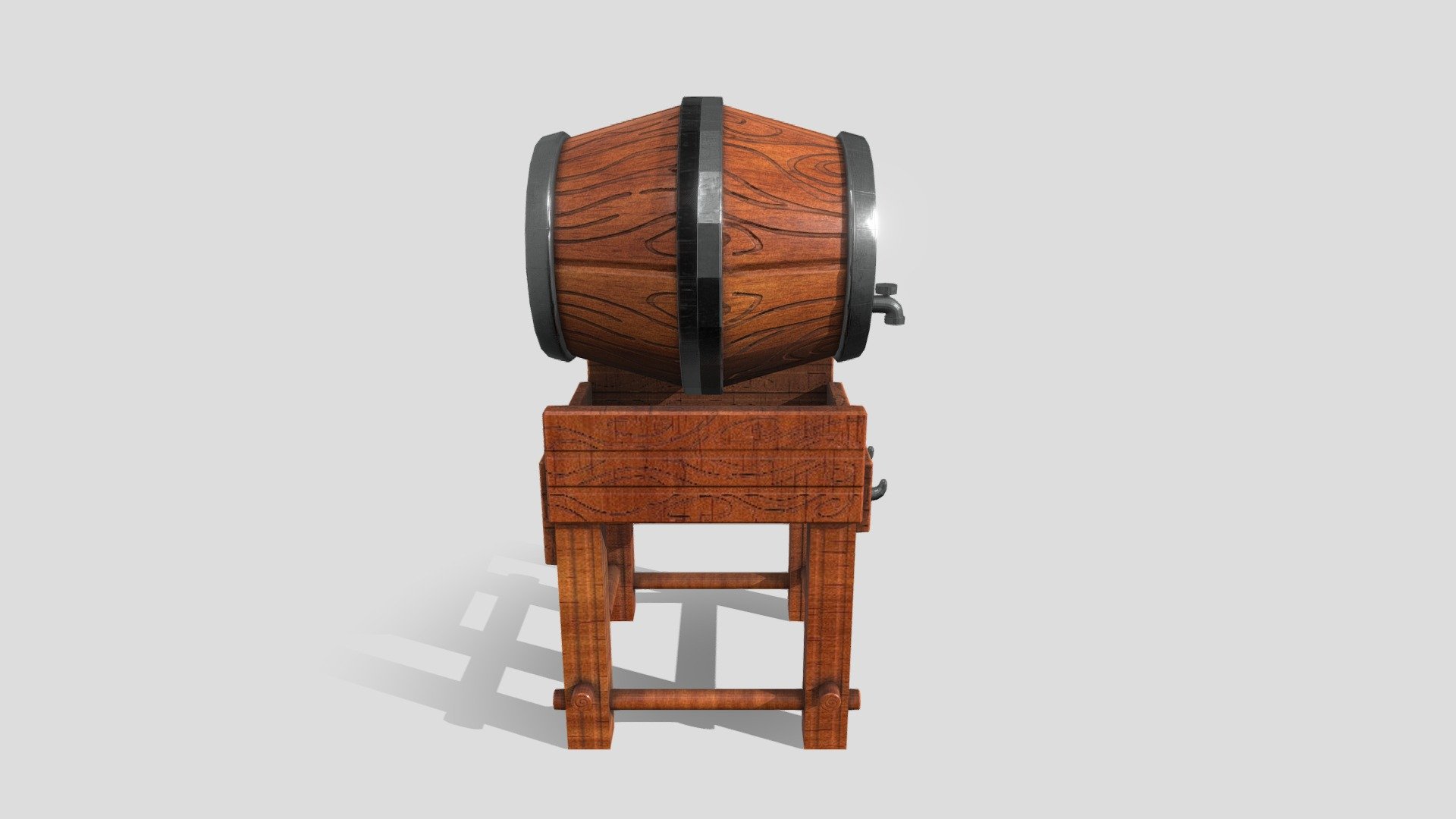 Tavern Barrel - Download Free 3D model by Meat-Party [37b5a00] - Sketchfab