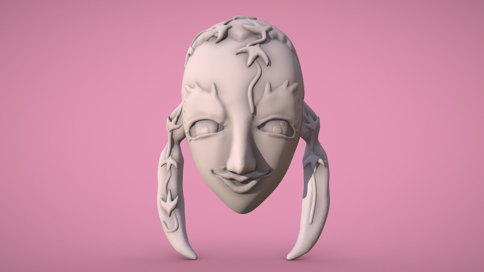Great Fairy Mask - Buy Royalty Free 3D model by Anna Gual (@annagualhz) [37b6bea] - Sketchfab Store