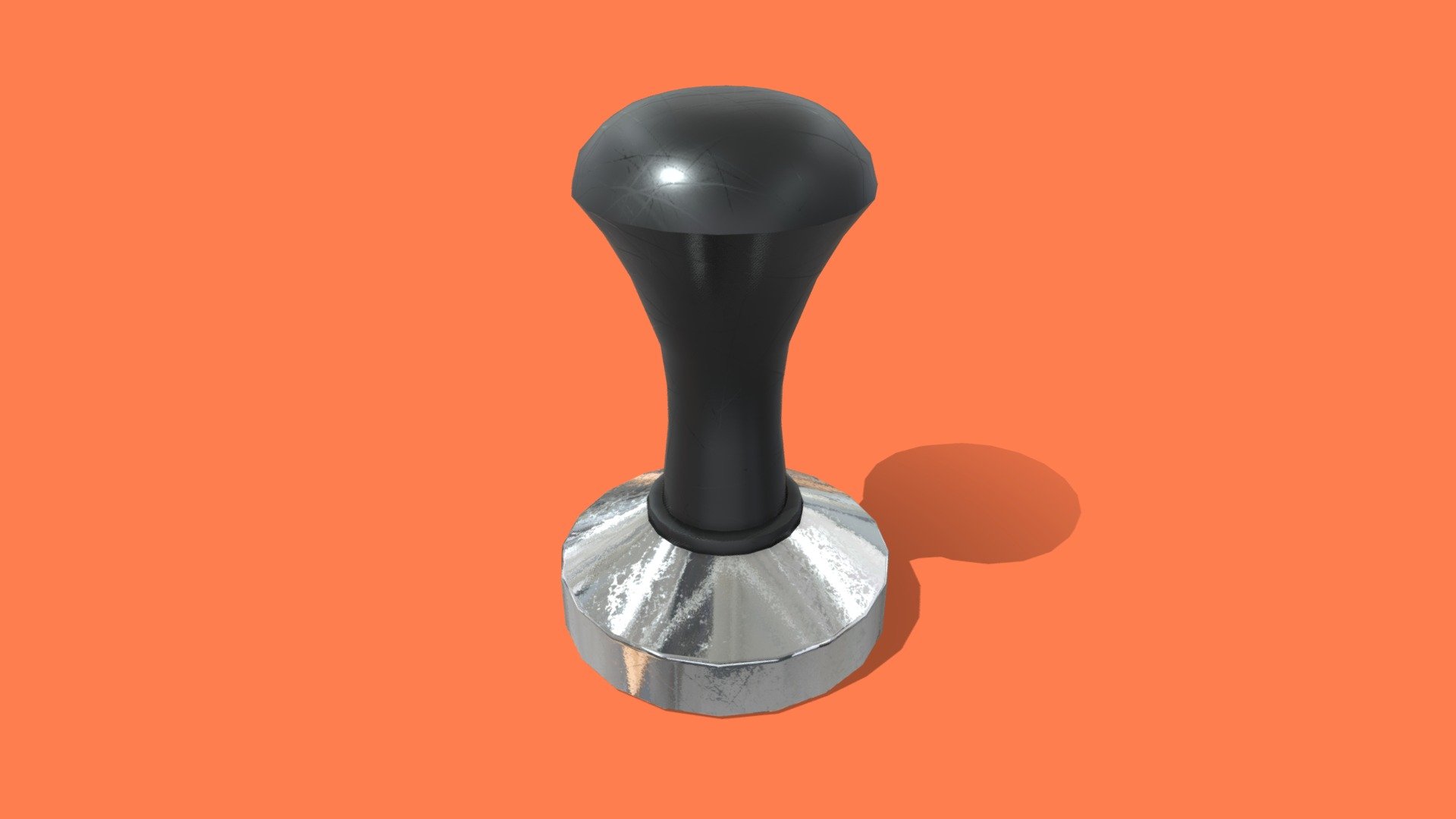 coffee tamper - Download Free 3D model by clon6767 [37b87ac] - Sketchfab