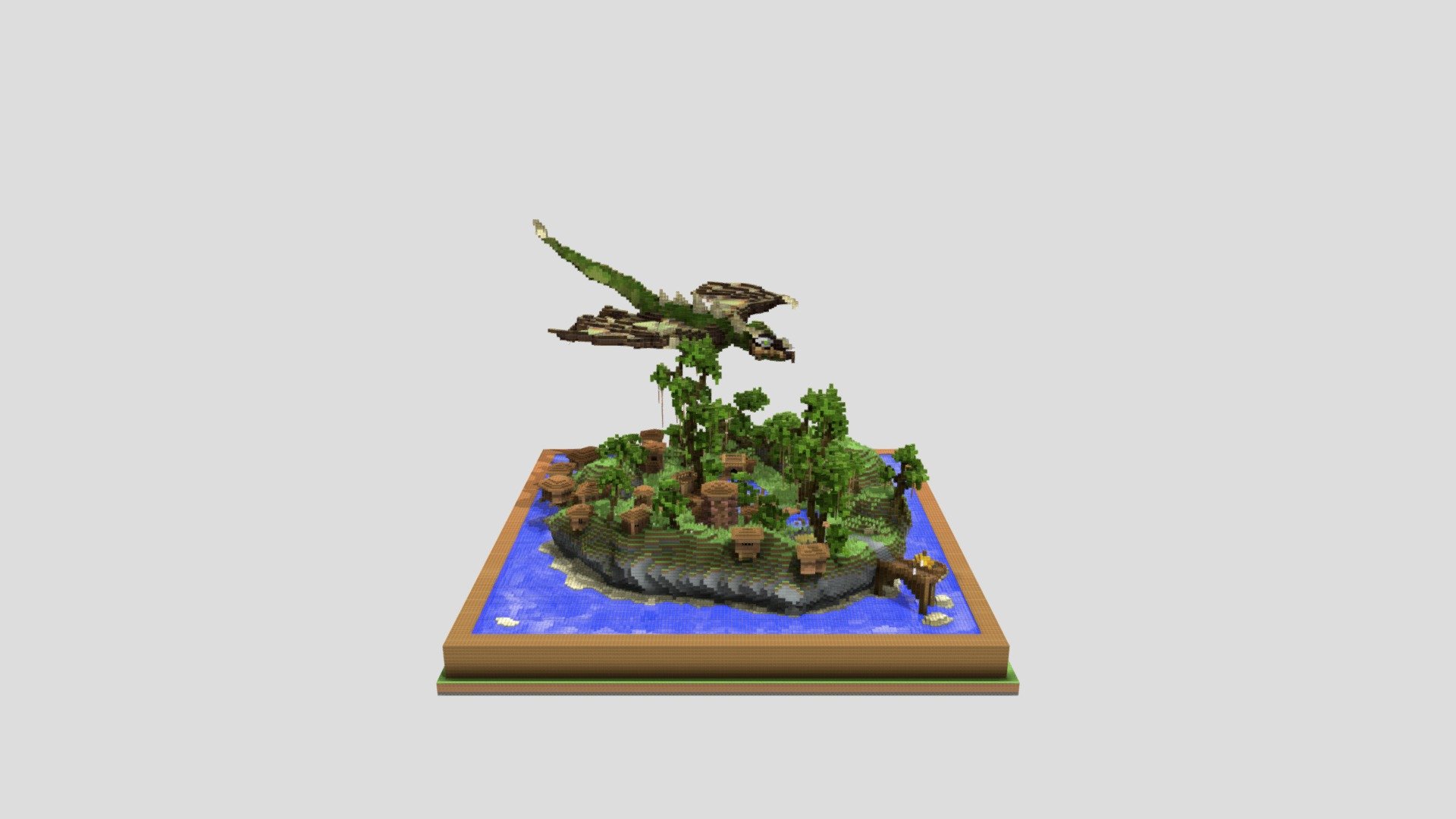 TheLost Dragon Island - 150x150 - 3D model by Senior Studios ...